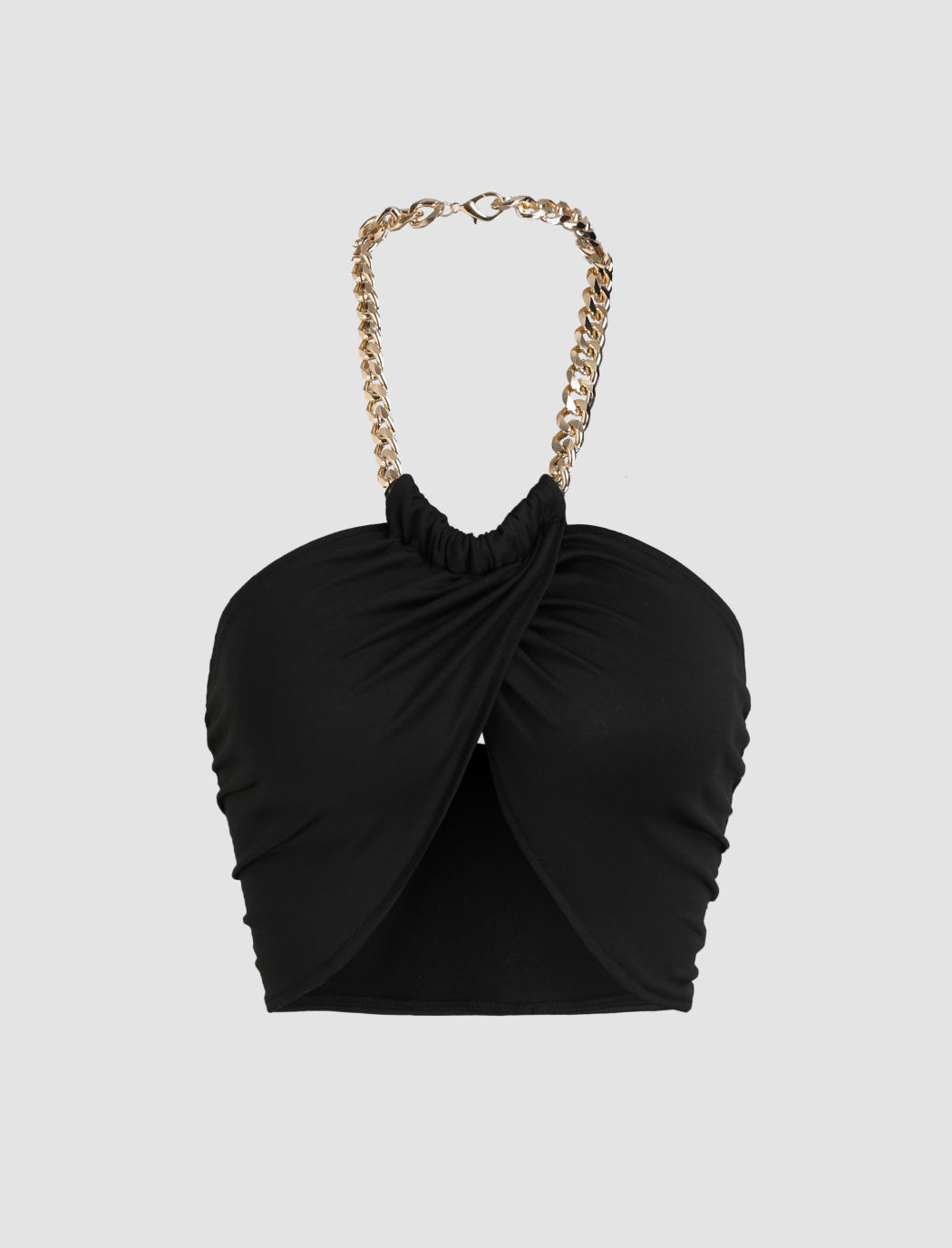 Cuban Chain Halter Top