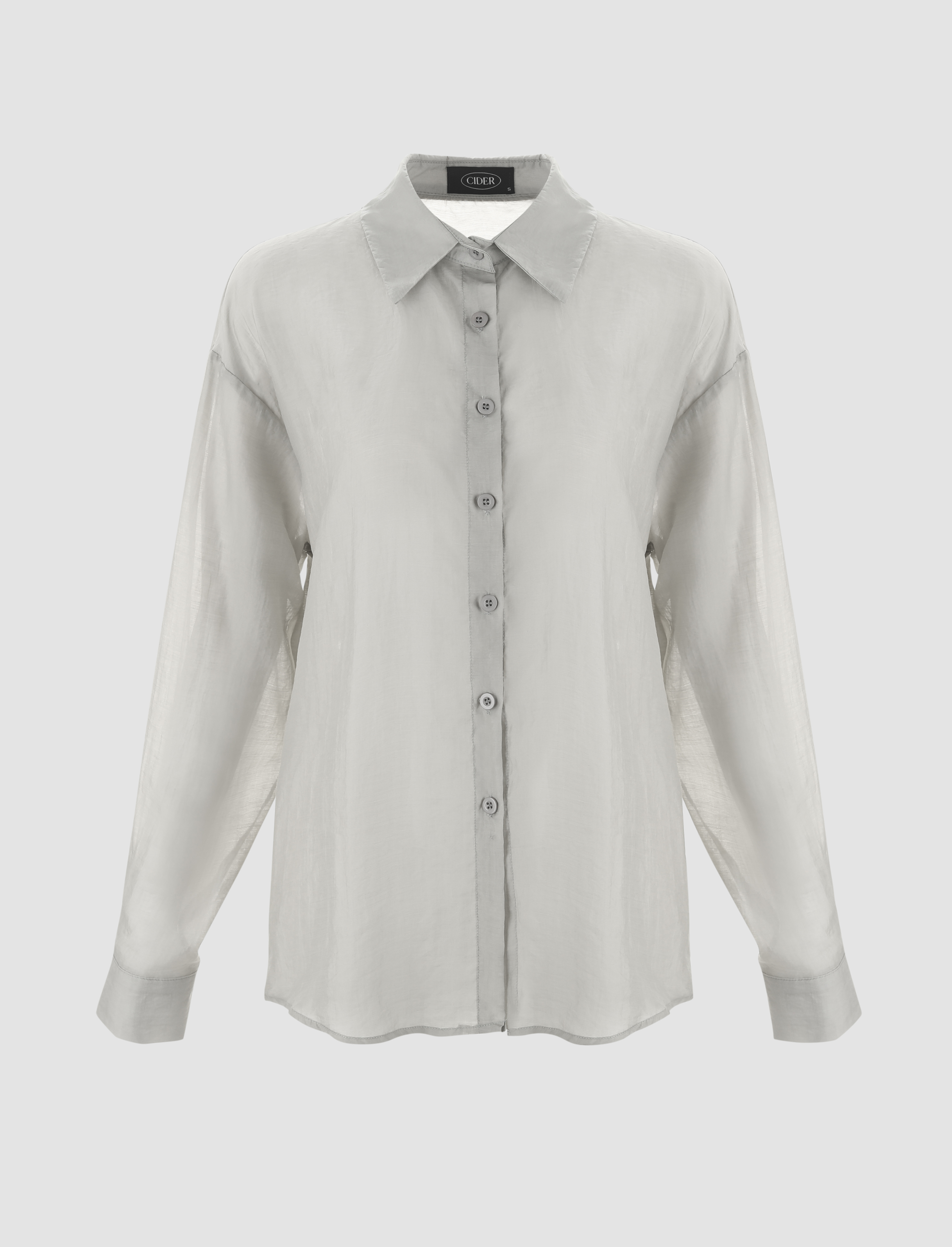 Grey Mesh Shirt