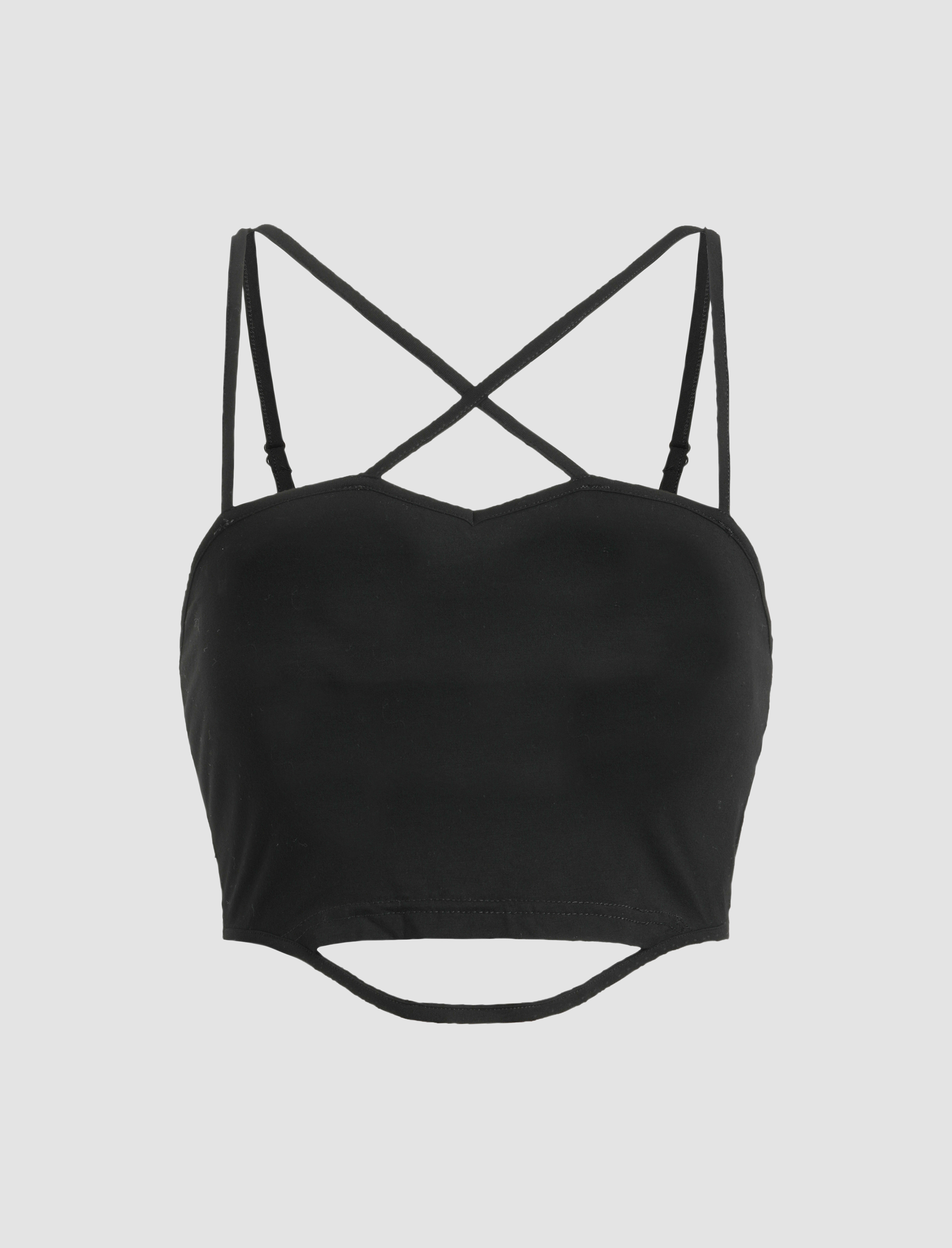 Black Basic Cami Top - Cider