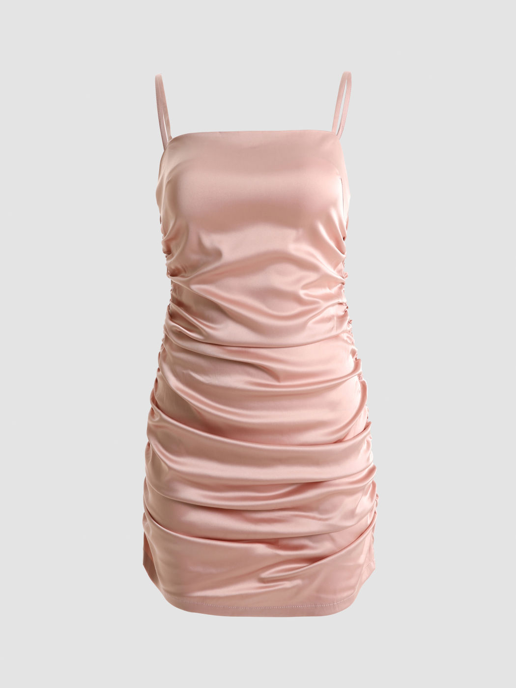 Satin Bodycon Mini Dress