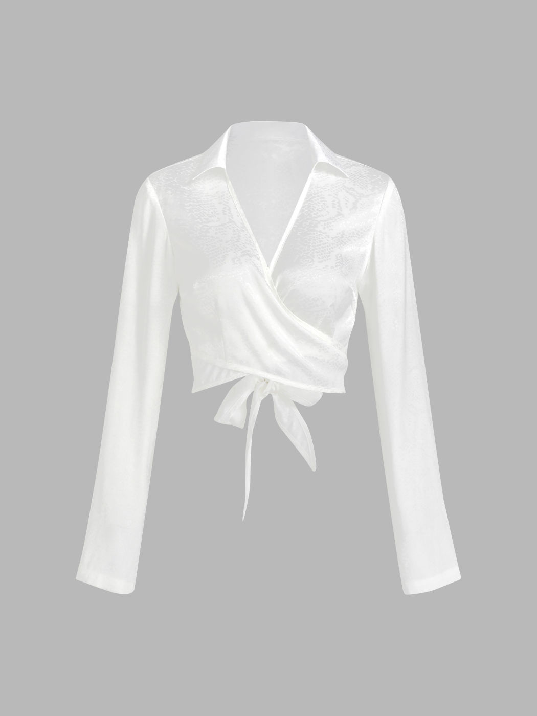 Tied Up in the Renaissance White Blouse