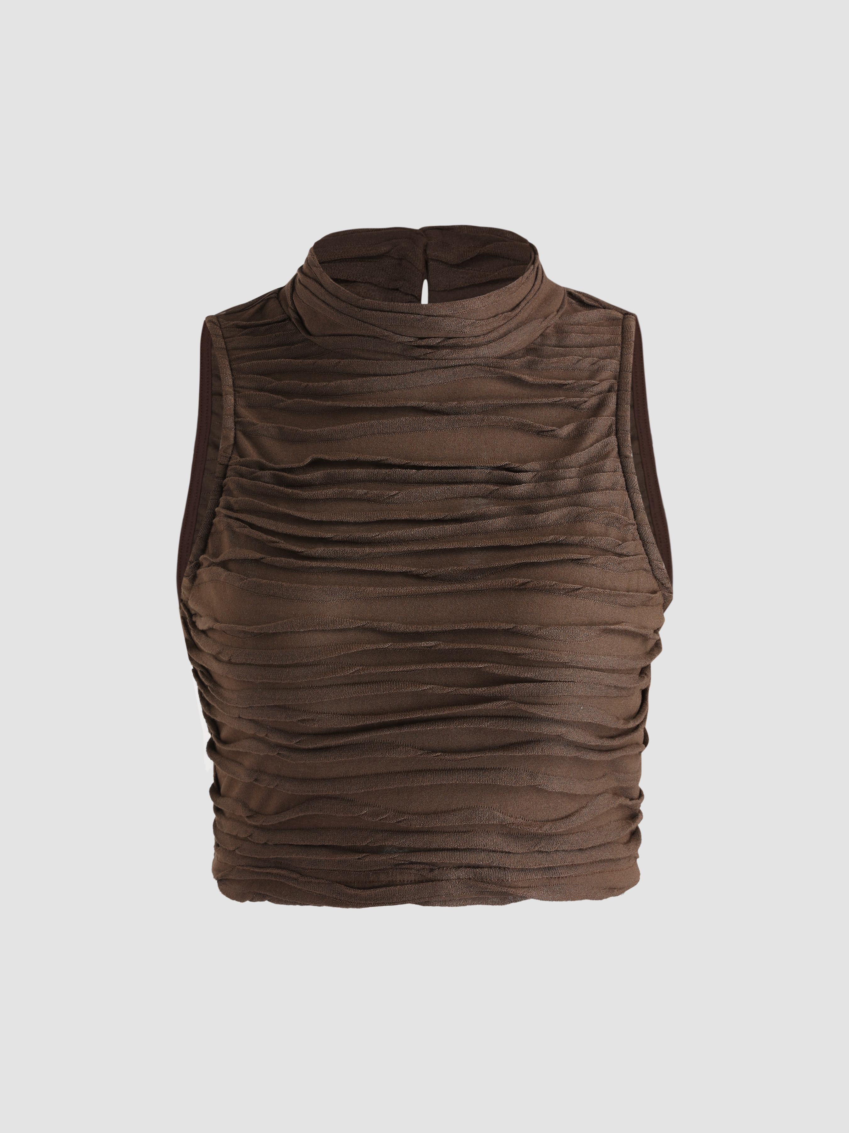 Brown Texture Tee