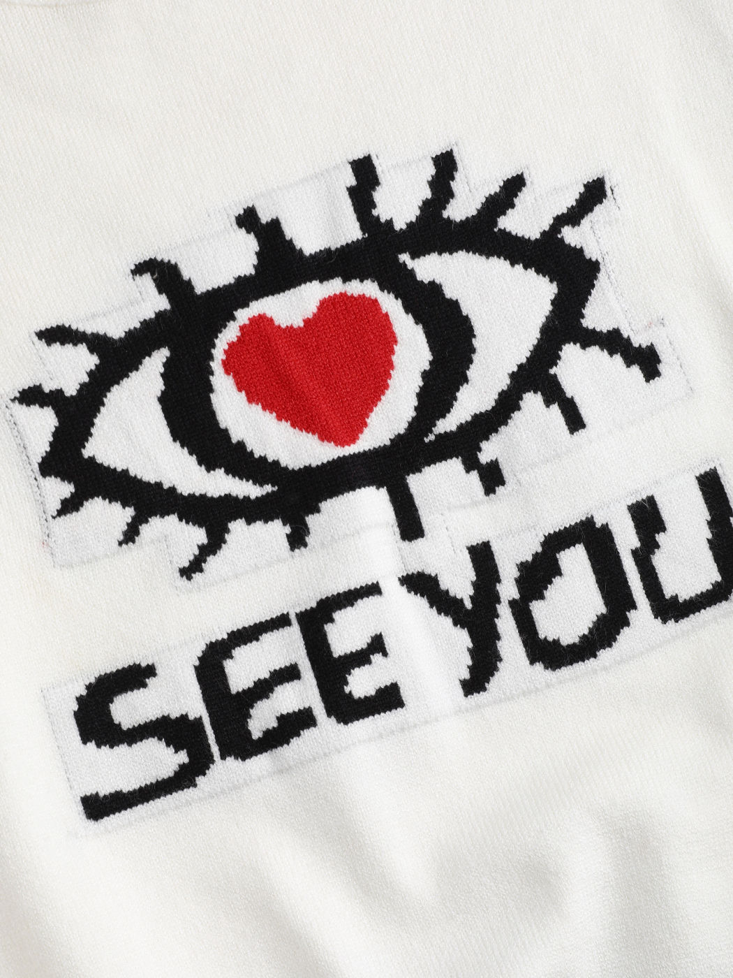 Eyes Pattern Sweater