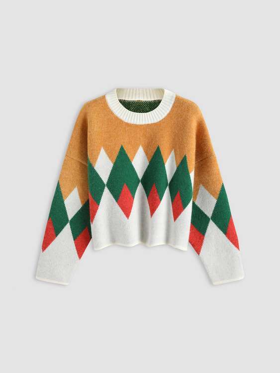 Uncharted Territory Heavy Knit Sweater - Cider