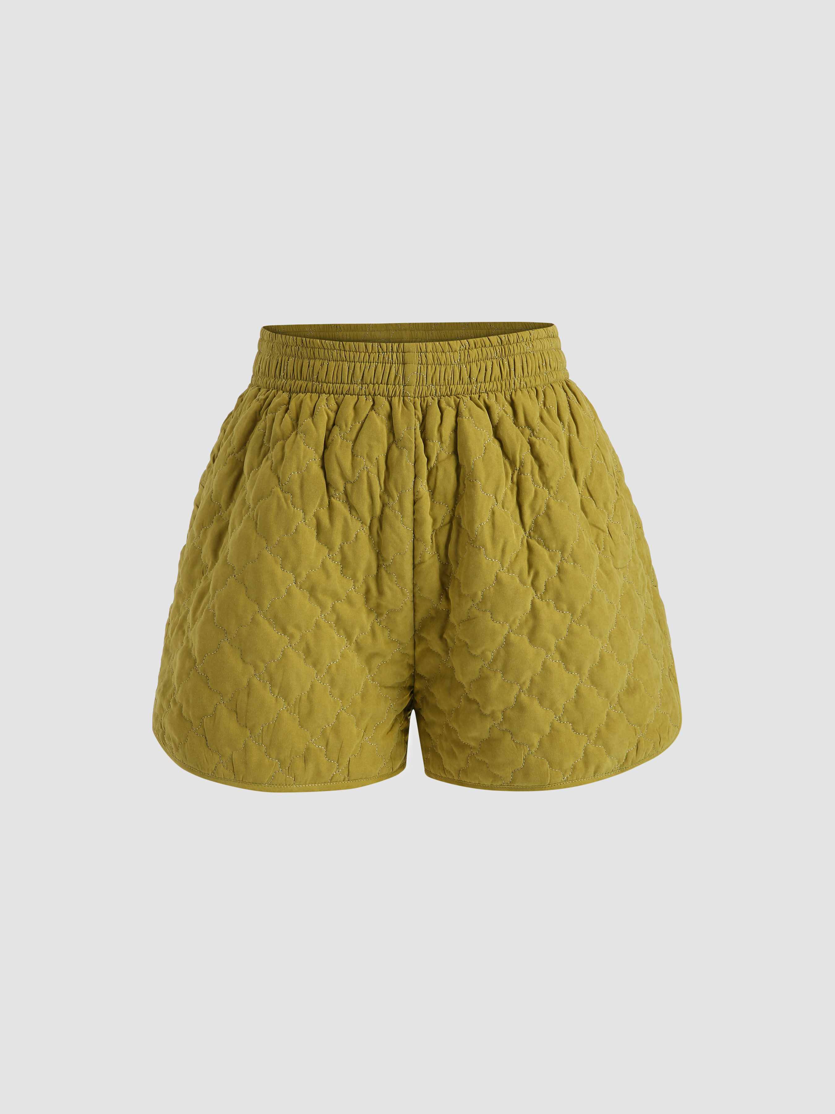 Textured Solid Shorts