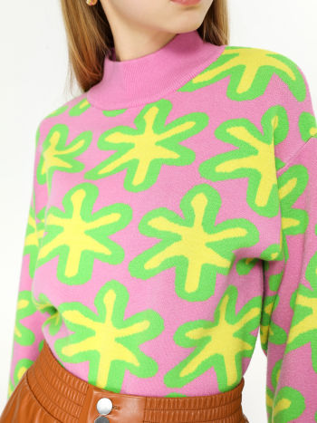 Sweet Candy Land Sweater - Cider