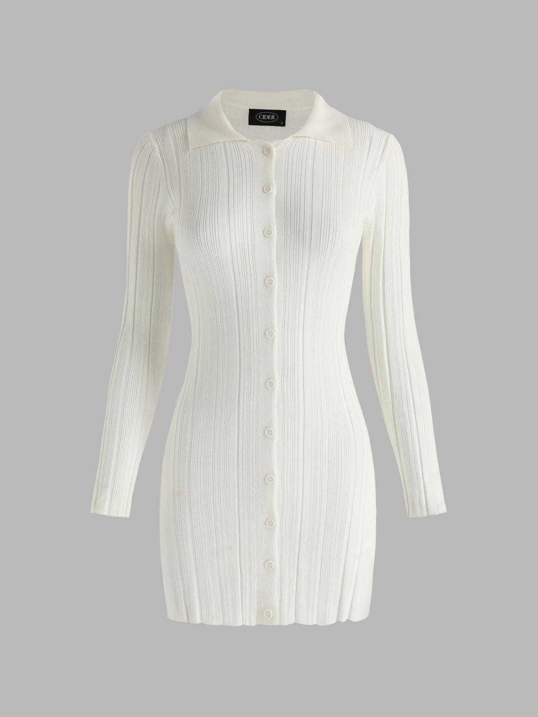 White Bodycon Dress For Daily Casual