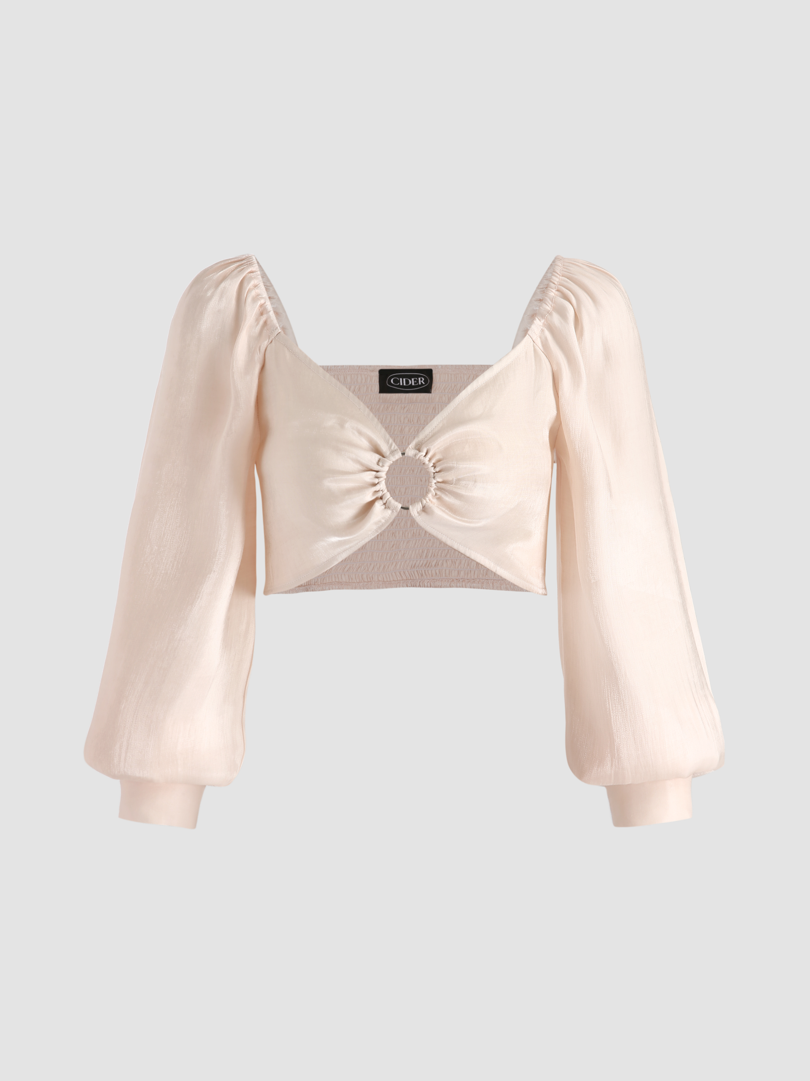 Ring Detail Crop Top