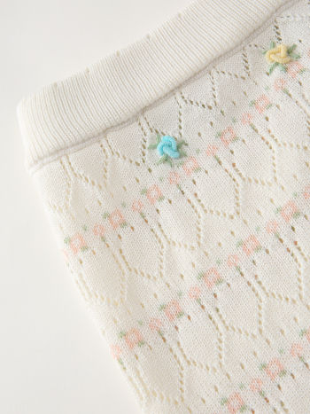 Knit Mini Shorts - Cider