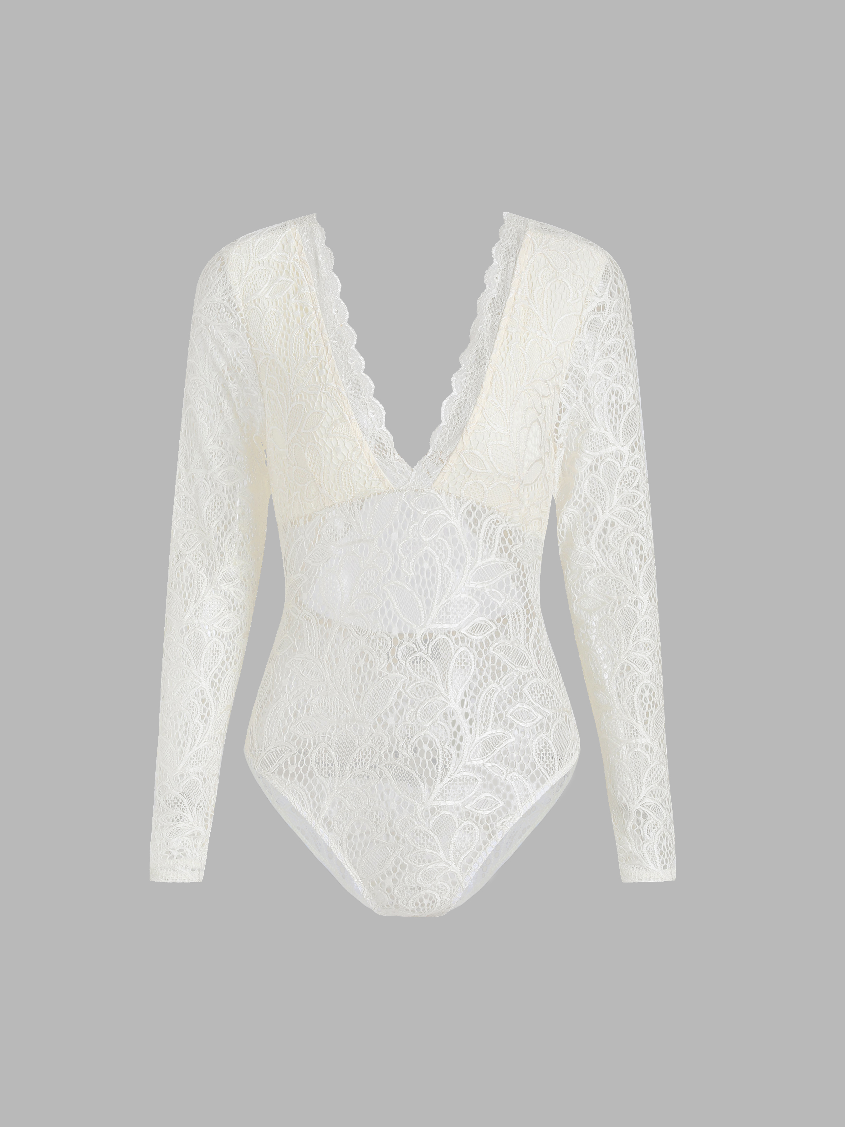 Hot Lace Cut Out Bodysuit
