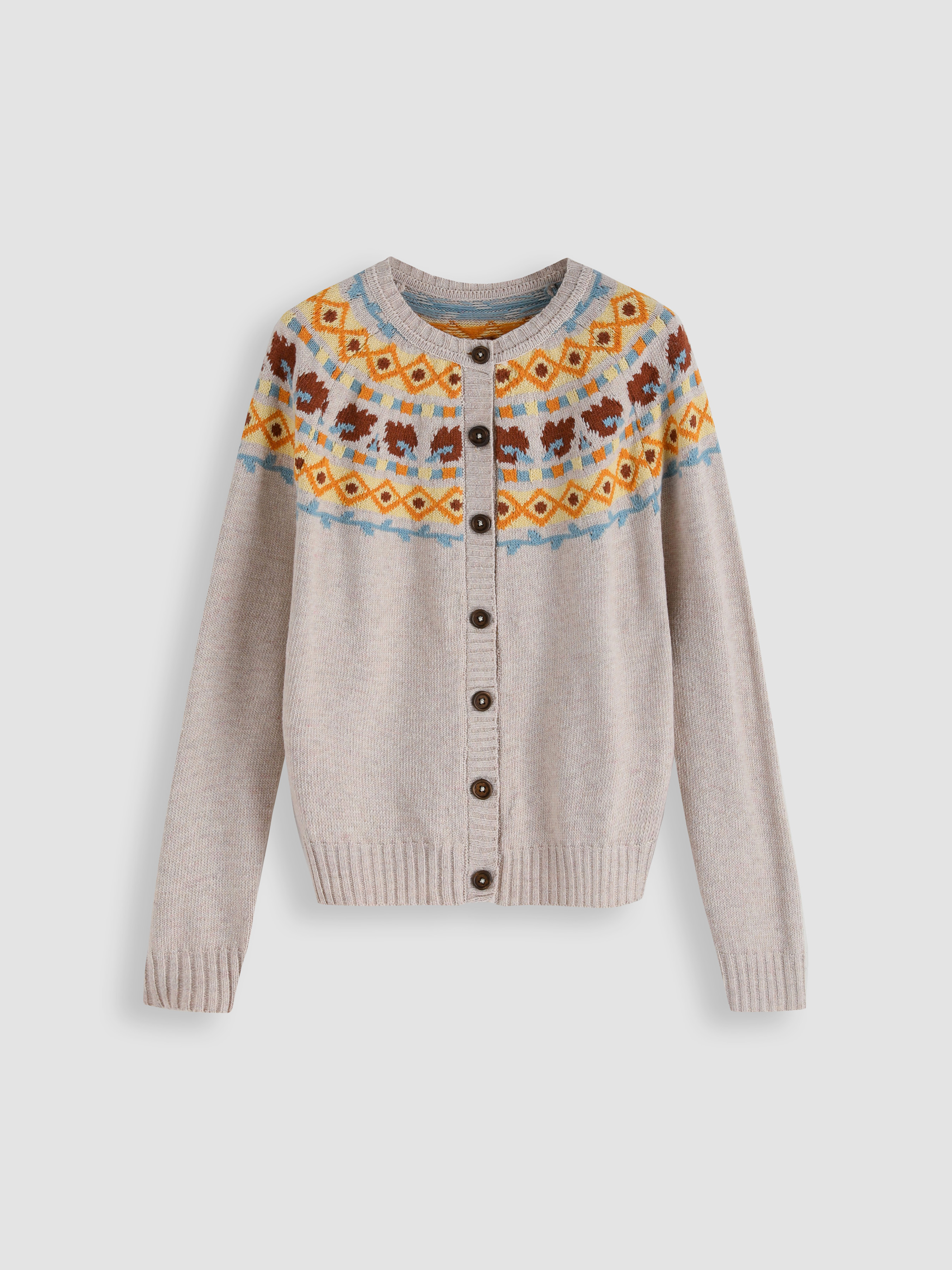 Retro Stripe Cardigan For School Daily Casual Picnic Vacation