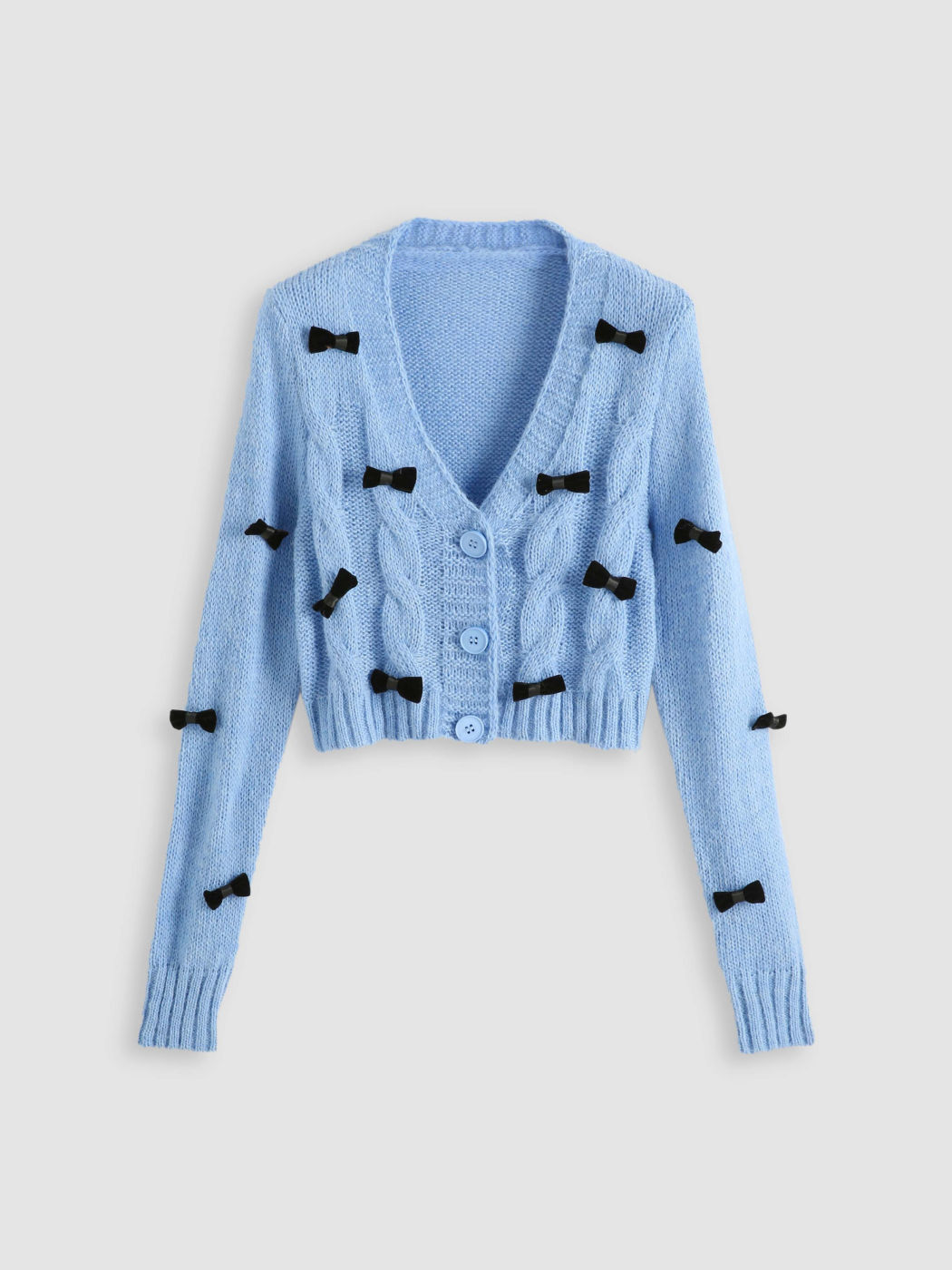 Blue Knot Knit Set - Cider
