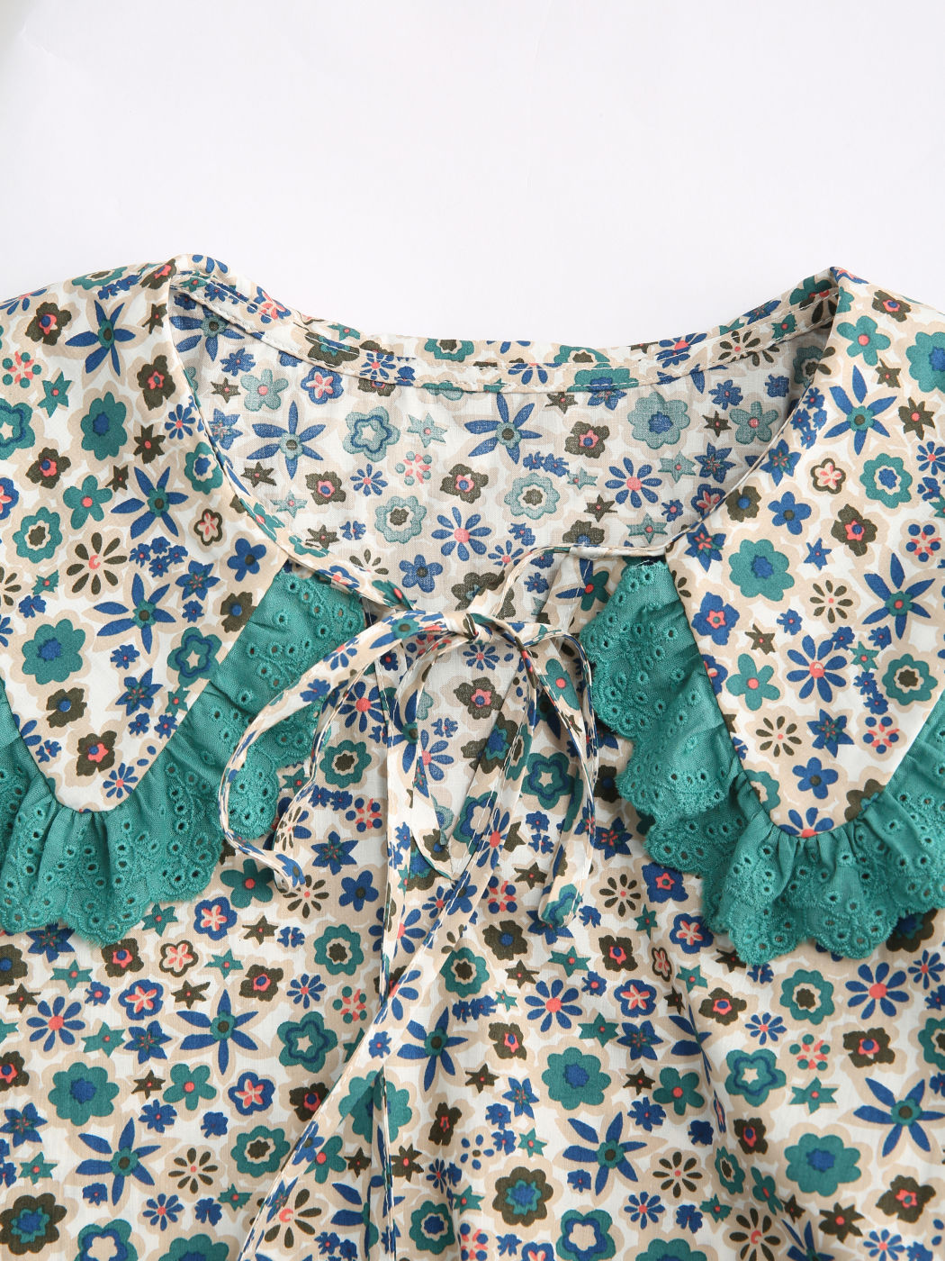 Lovely Flower Print Blouse For Date Outdoor Holiday