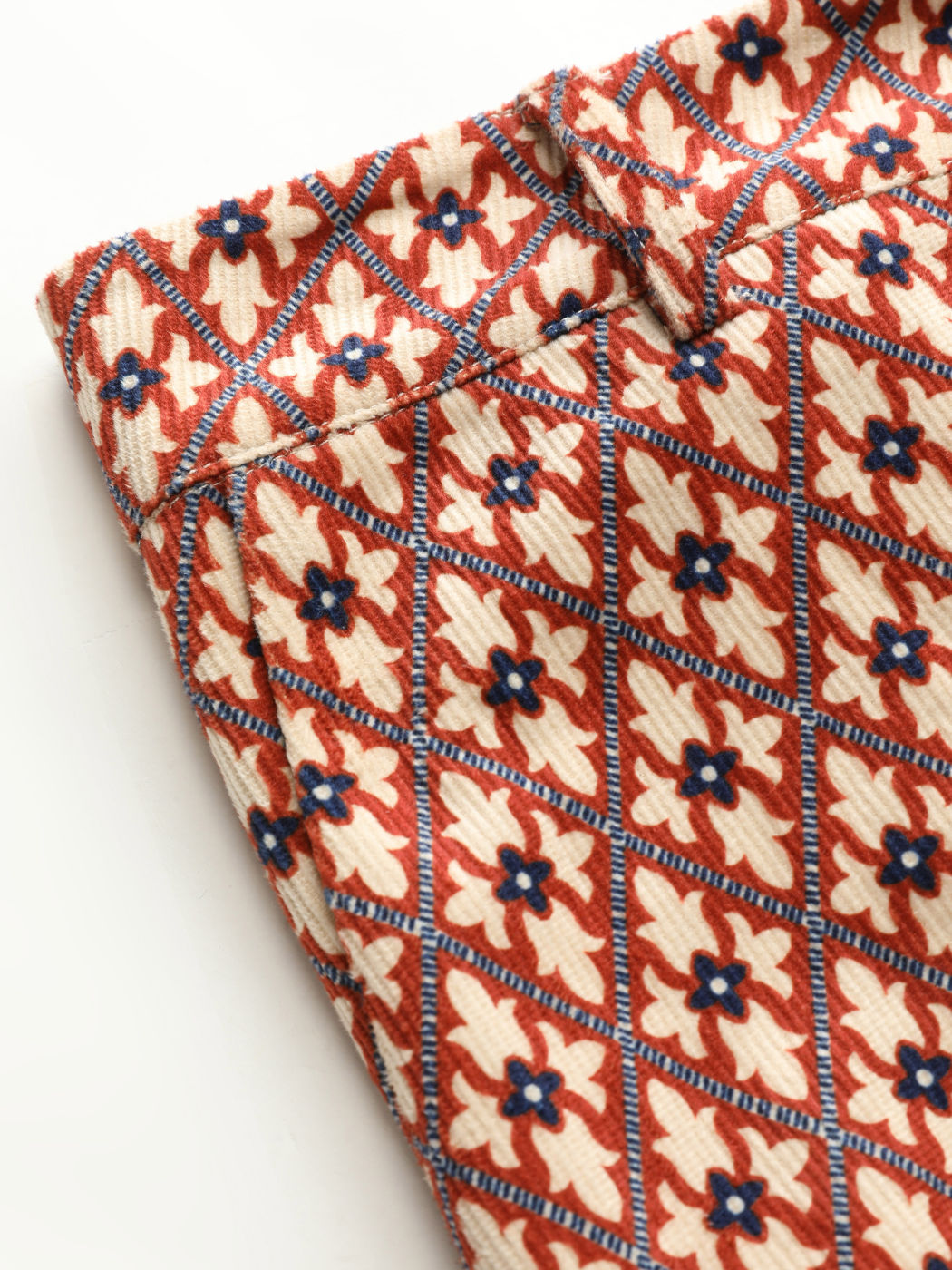 Floral All Over Print Flares For Coffee Shop Exhibition Date Daily Casual