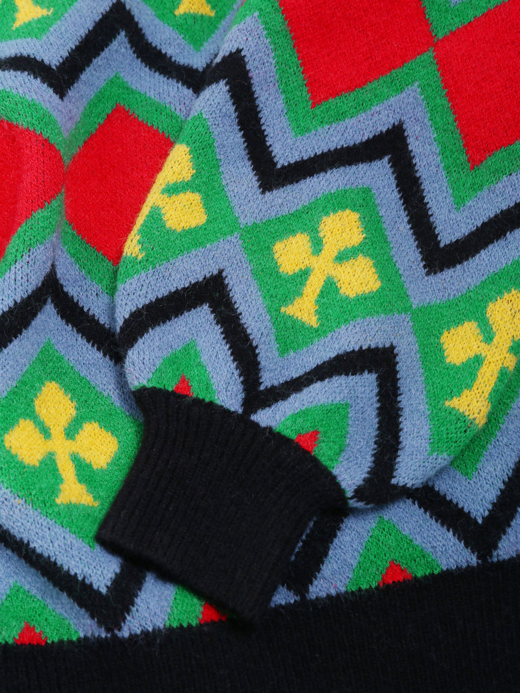 Colorful Geometric Sweater For Daily Casual School Vacation