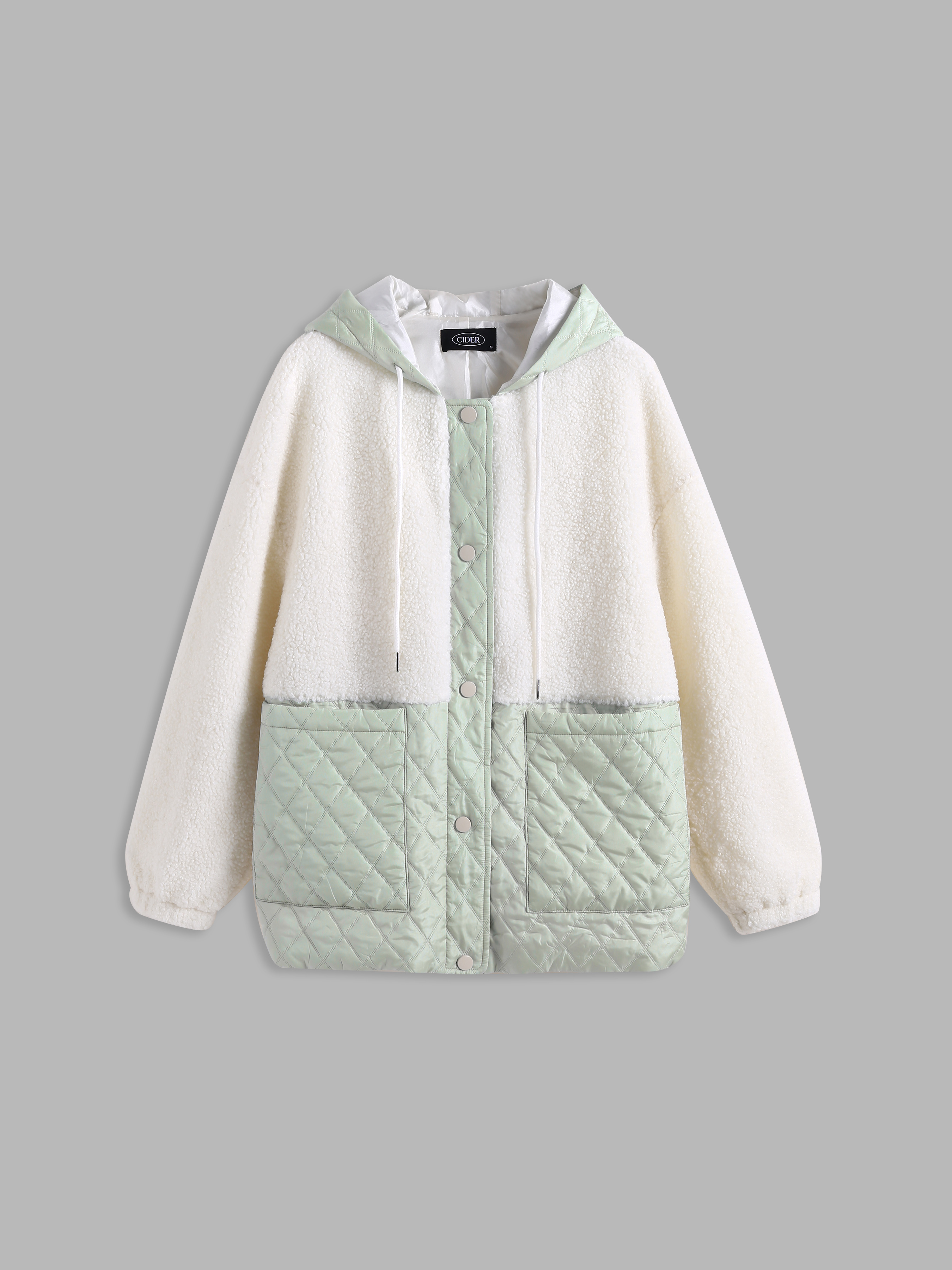 Basic Patchy Coat - Cider