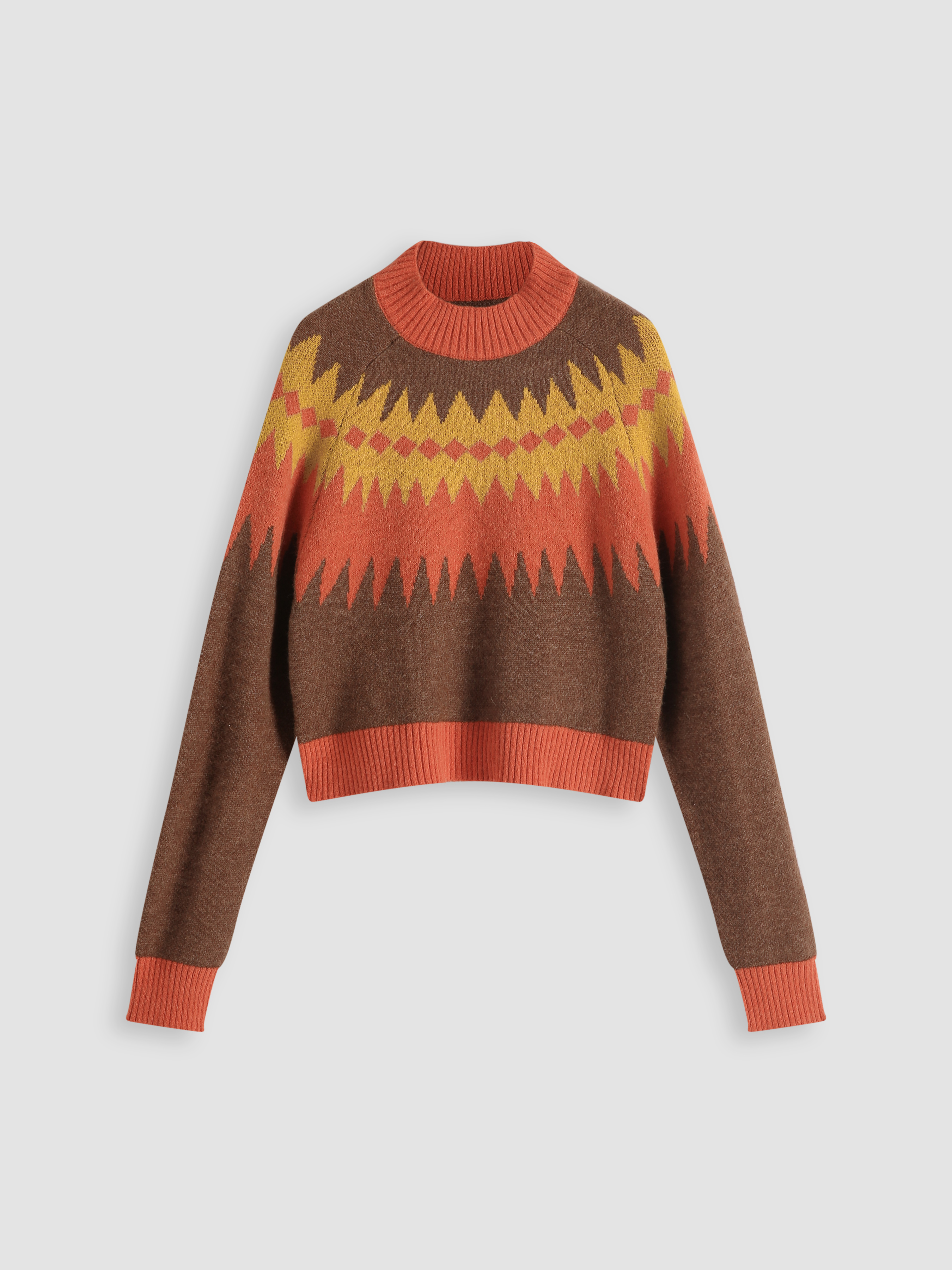 Lava Under Rock Sweater - Cider