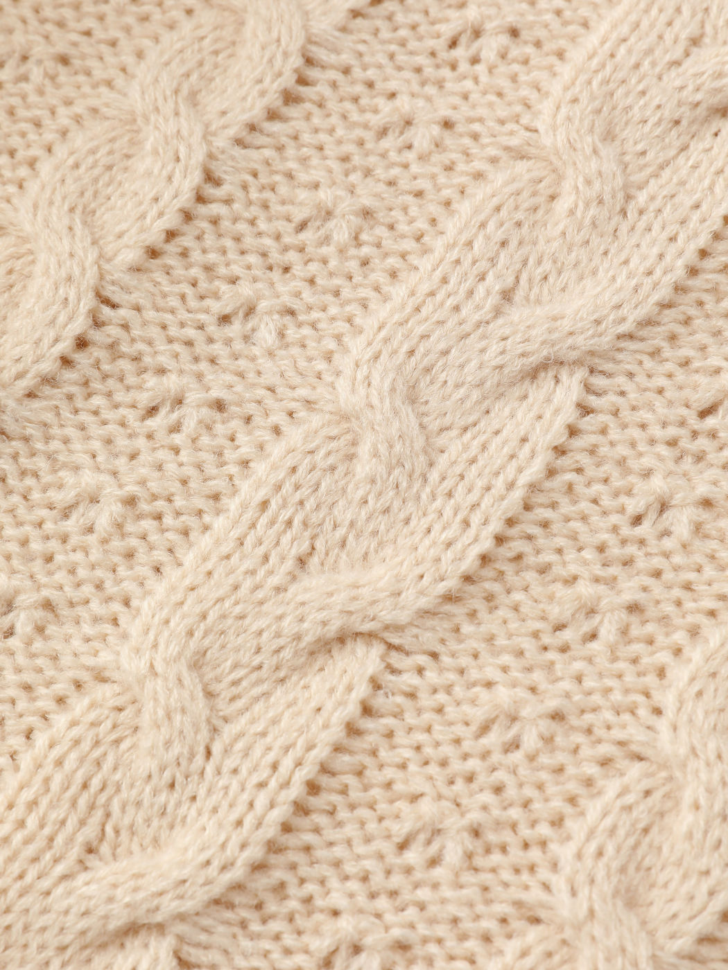 Texture Zipper Sweater - Cider