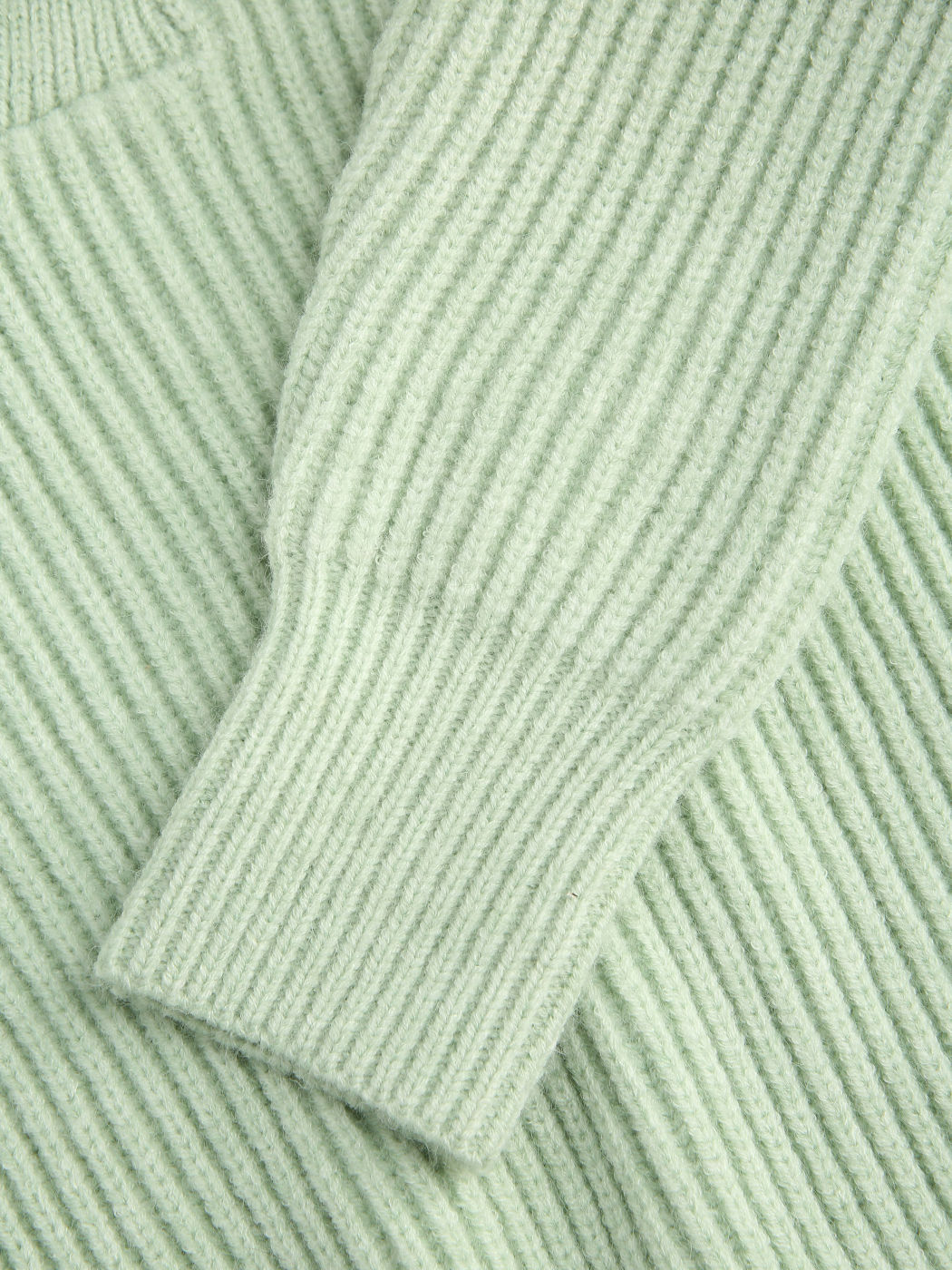 Solid Rib-knit Sweater For Daily Casual