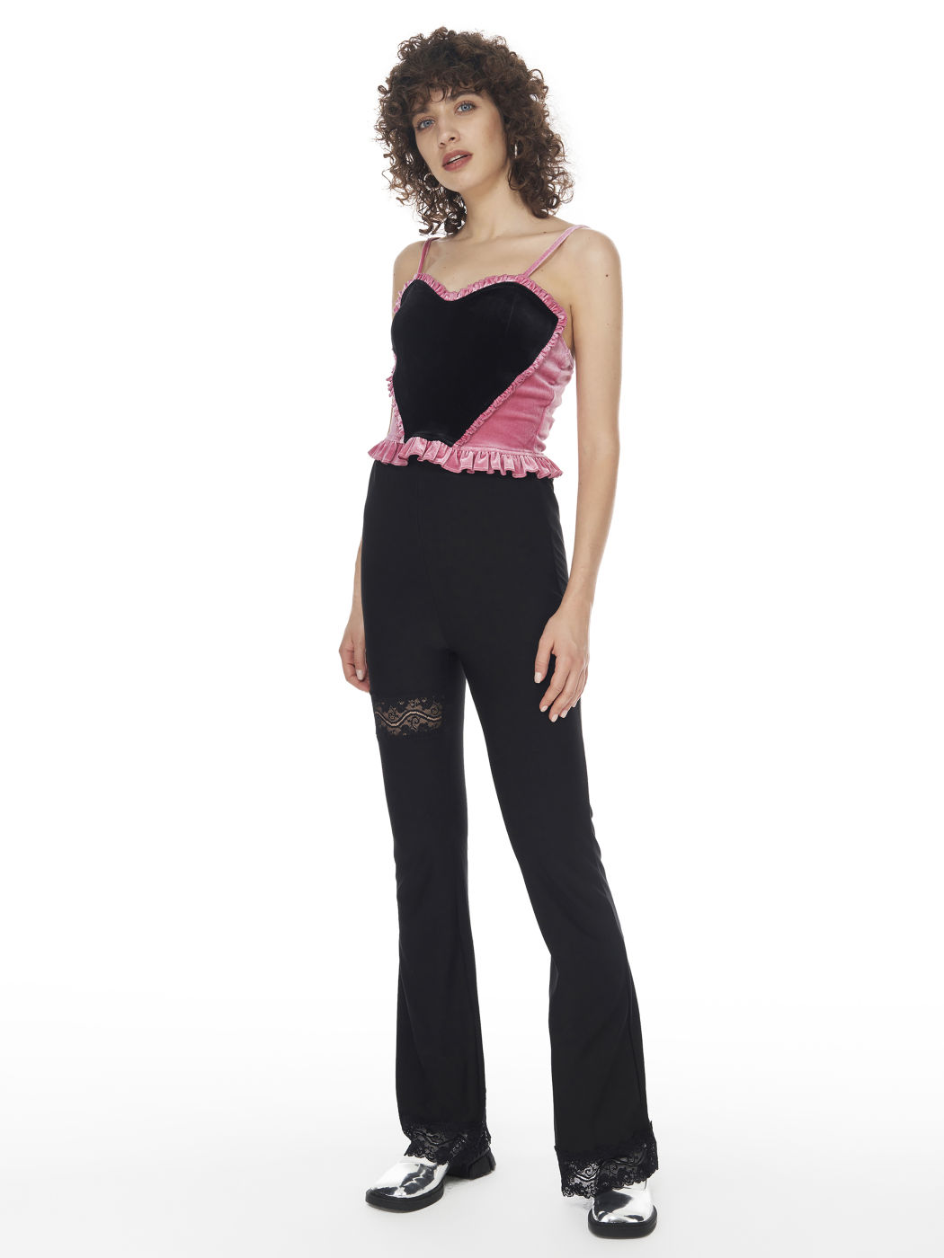 Love Me Harder Velvet Cami Top - Cider