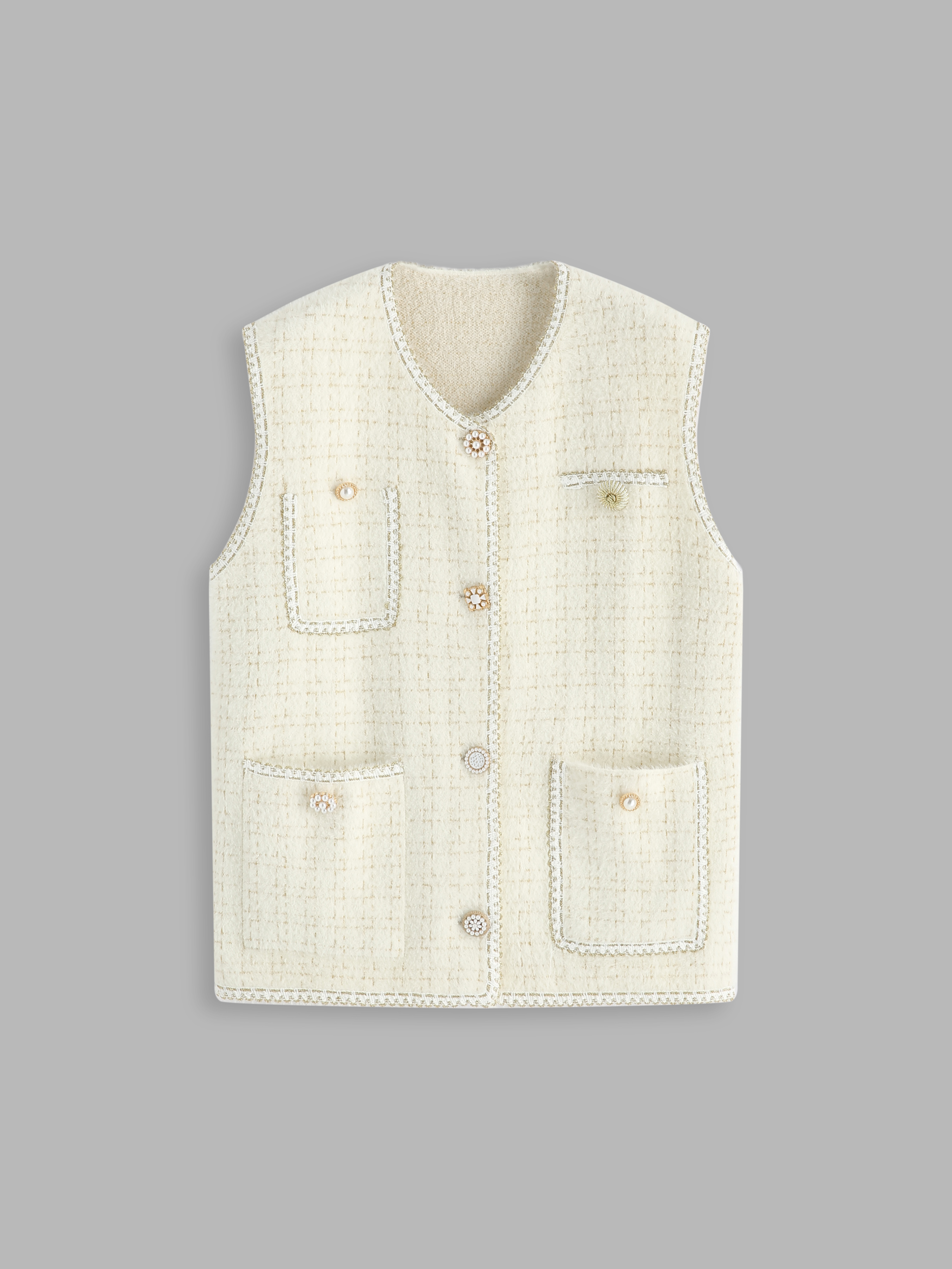 Elegant Knit Vest For School Daily Casual Date