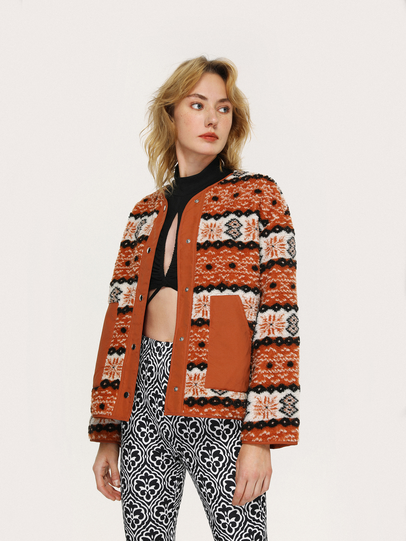 Countryside Core Knit Fabric Wanderlust Oversized Boho Knit Countryside Core Knit Fabric Wanderlust Oversized Boho Knit