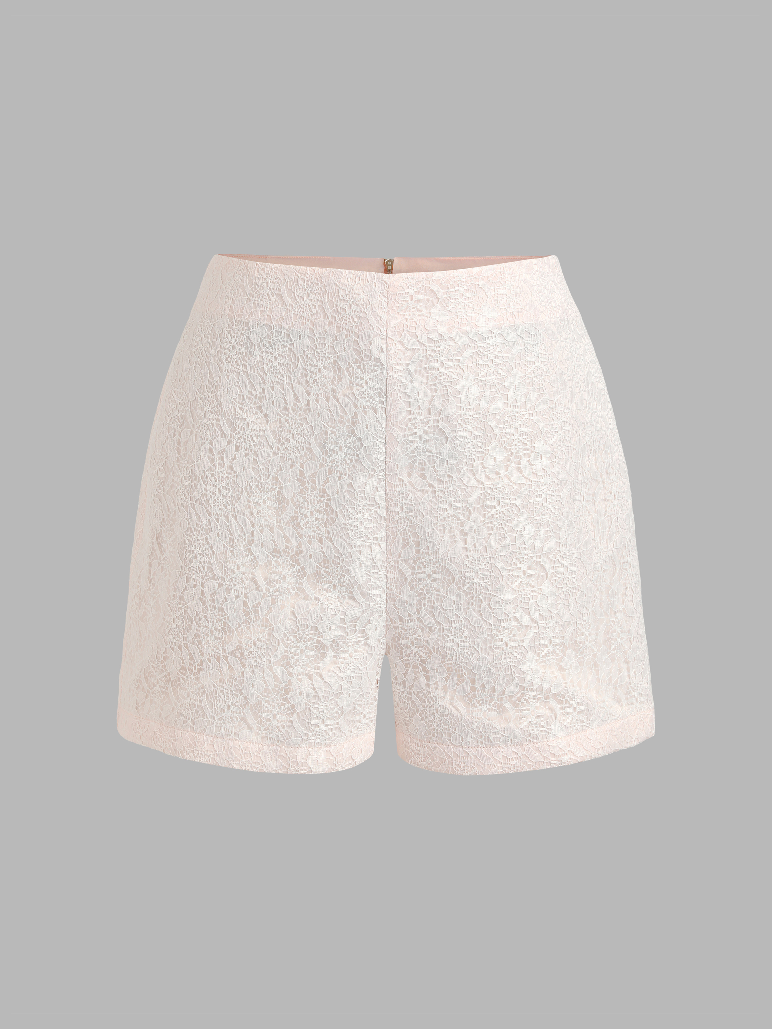 Floral Lace Mini Shorts For Daily Casual Date