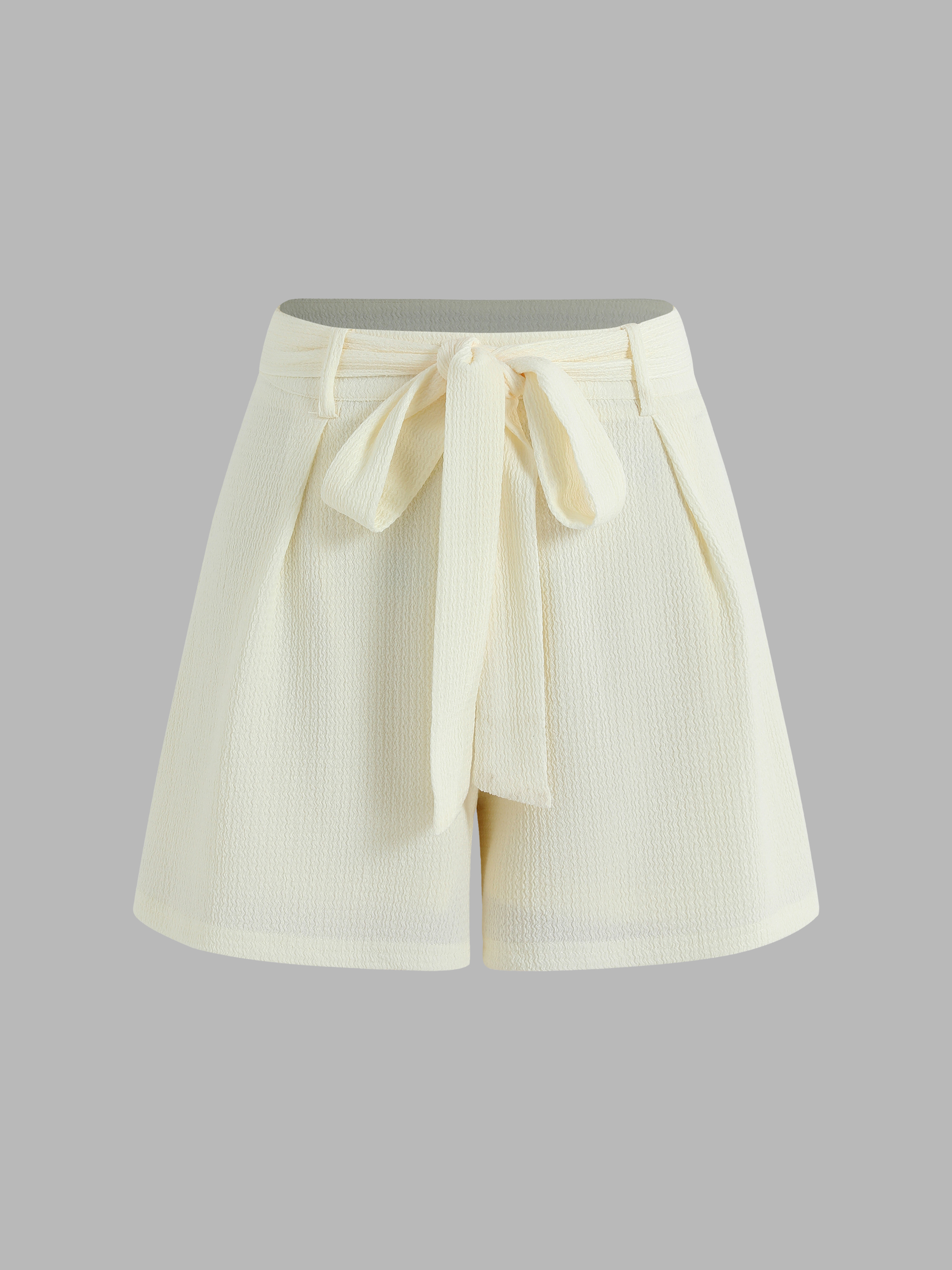 Solid Texture Shorts - Cider