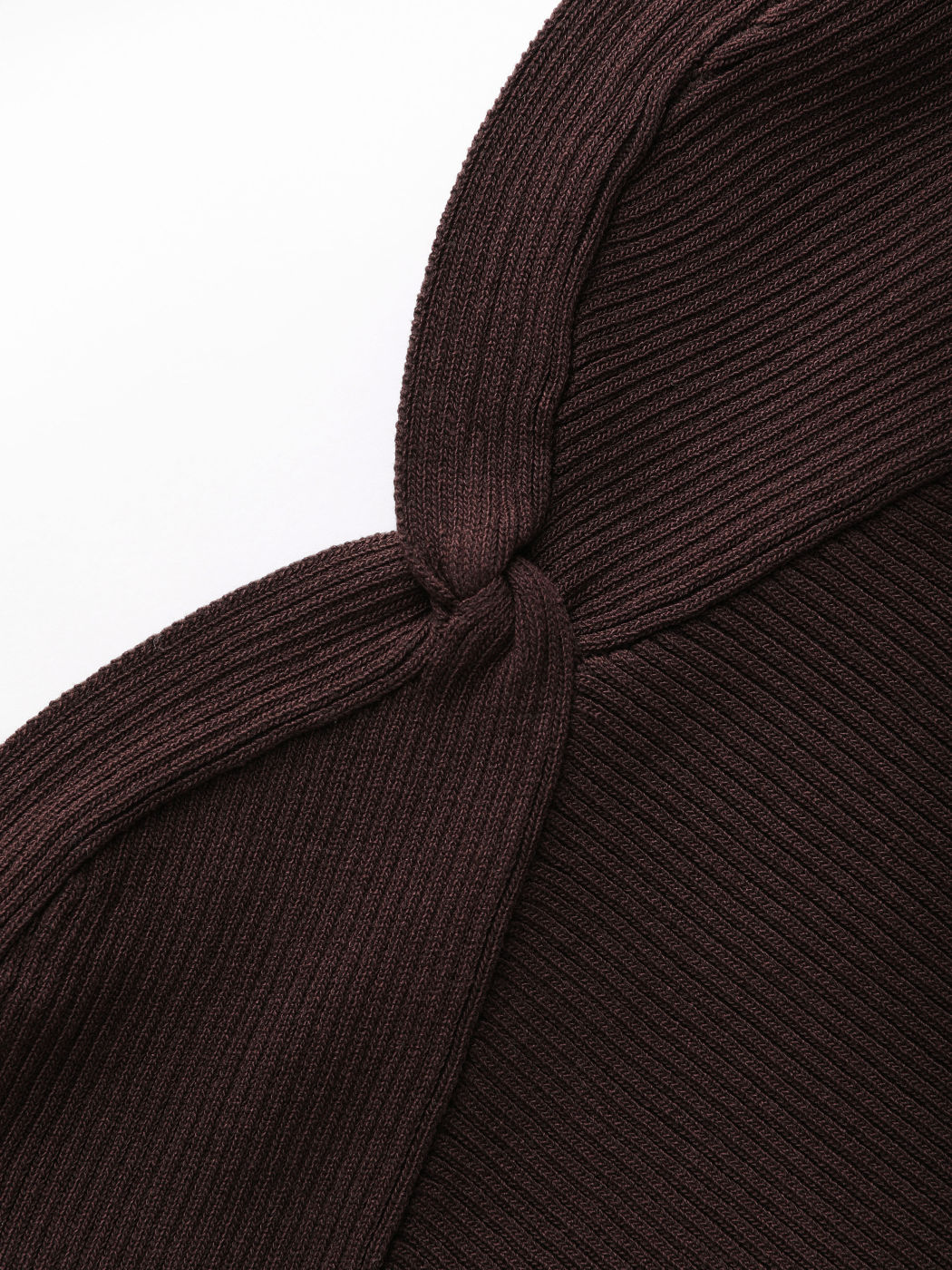 Solid Rib Twisted Tube Top For Exhibition Music Festival/Live House ...