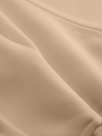 Solid Button Up Halter Top - Cider