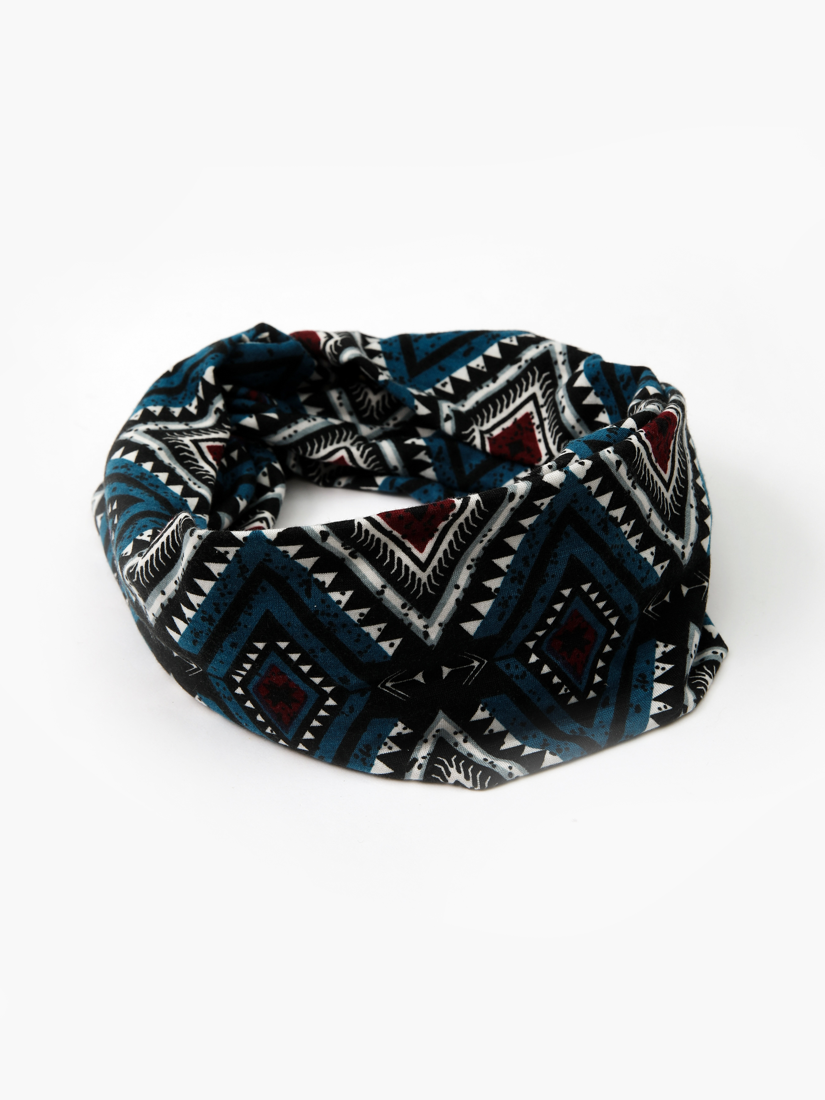 Geometric Pattern Hair Band For Exhibition Vacation