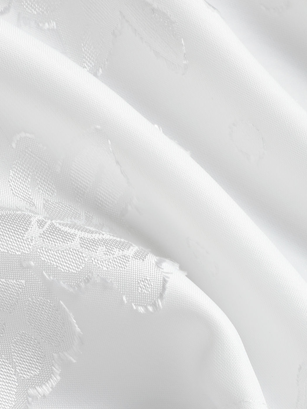 Floral Jacquard Cross Wrap Crop Top - Cider