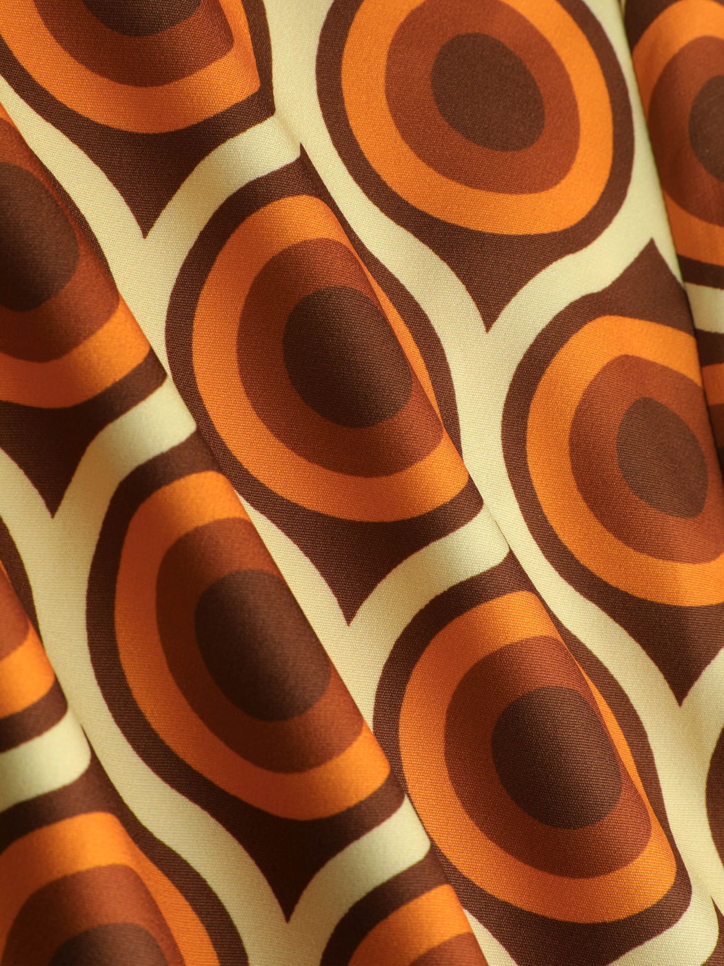 Woven Let's Groove Retro Patterned Mini Skirt