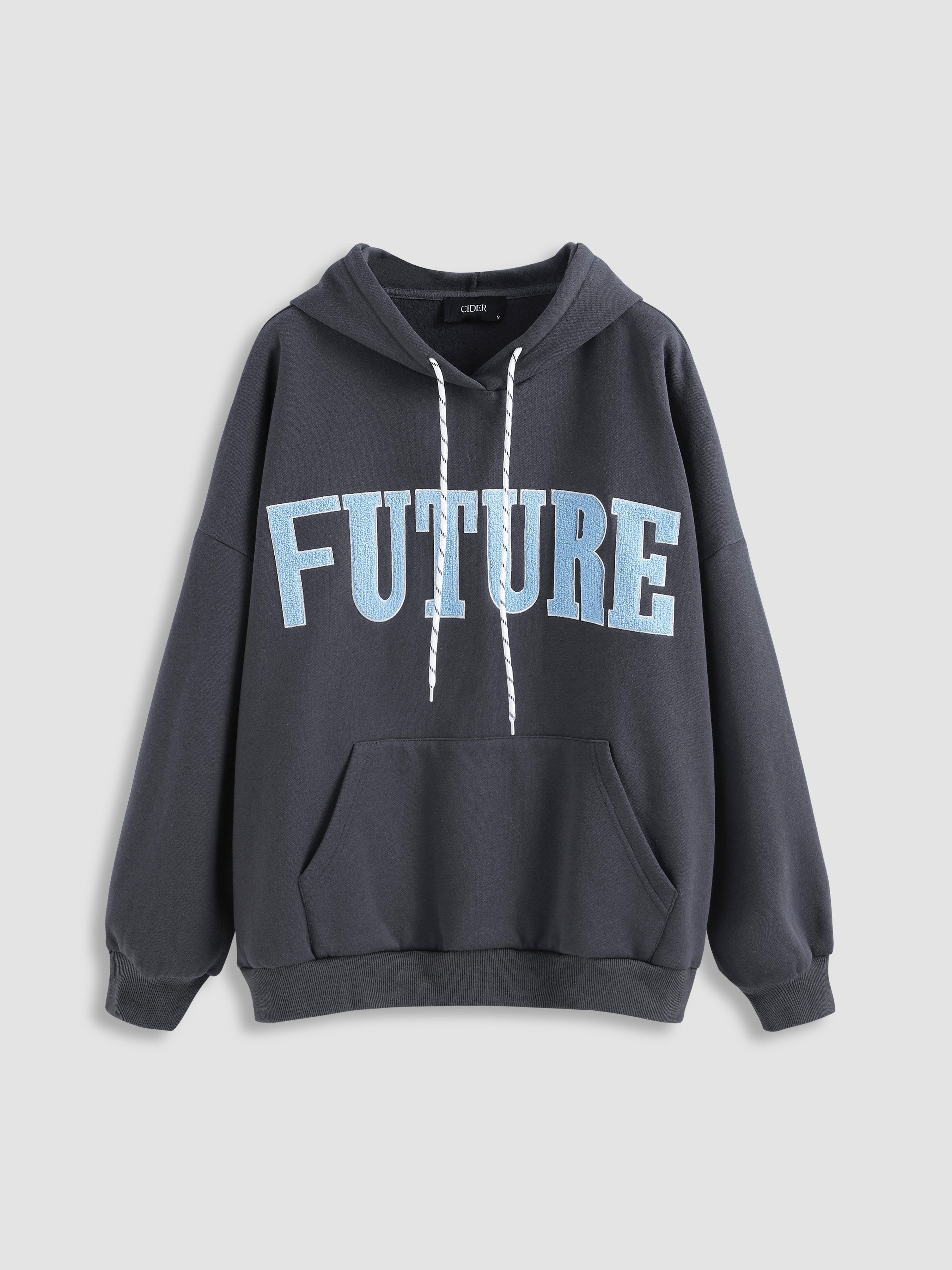 Future Drawstring Hoodie For School Daily Casual Gym/Sports Running