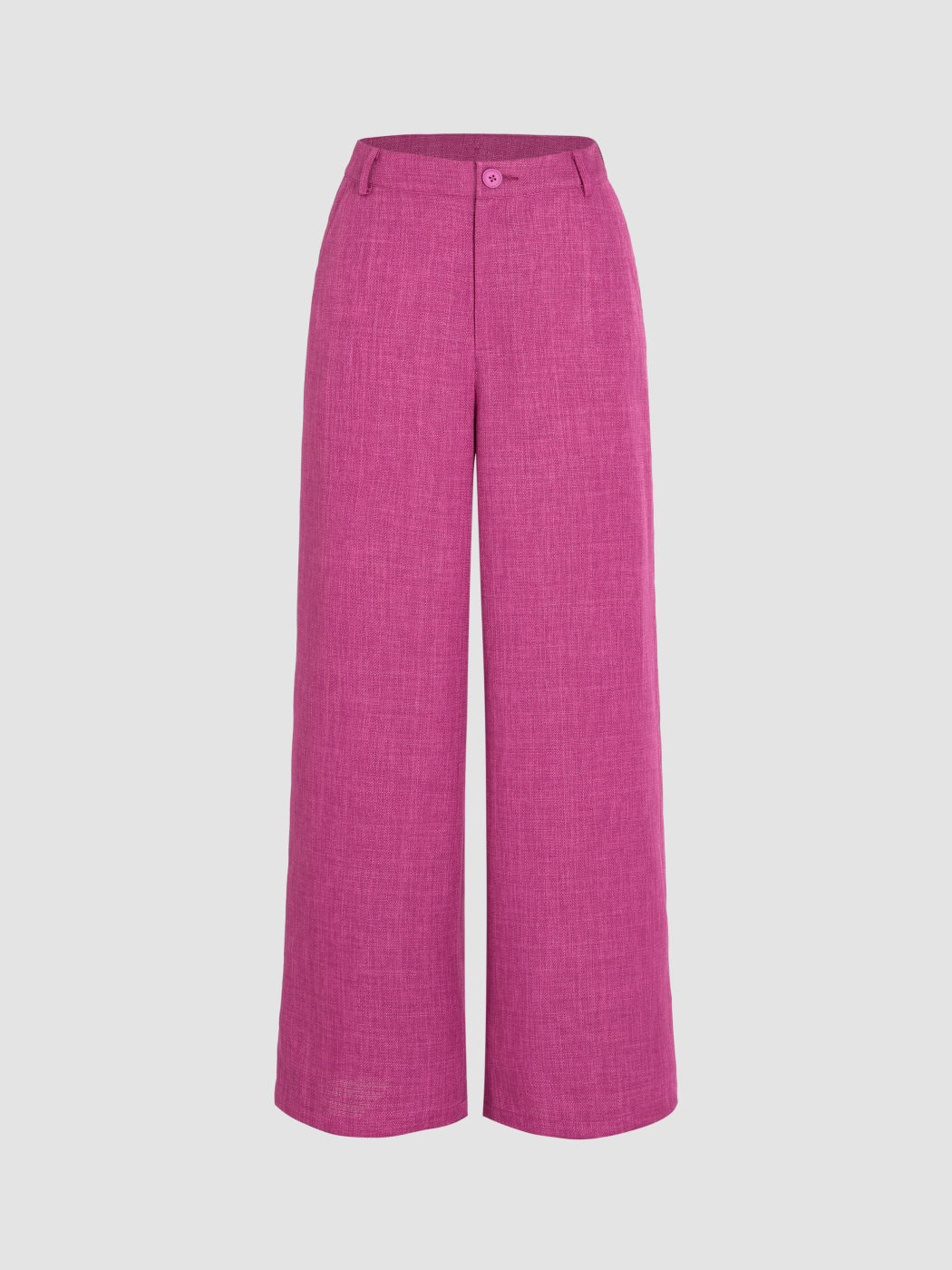 Solid Straight Leg Pants - Cider
