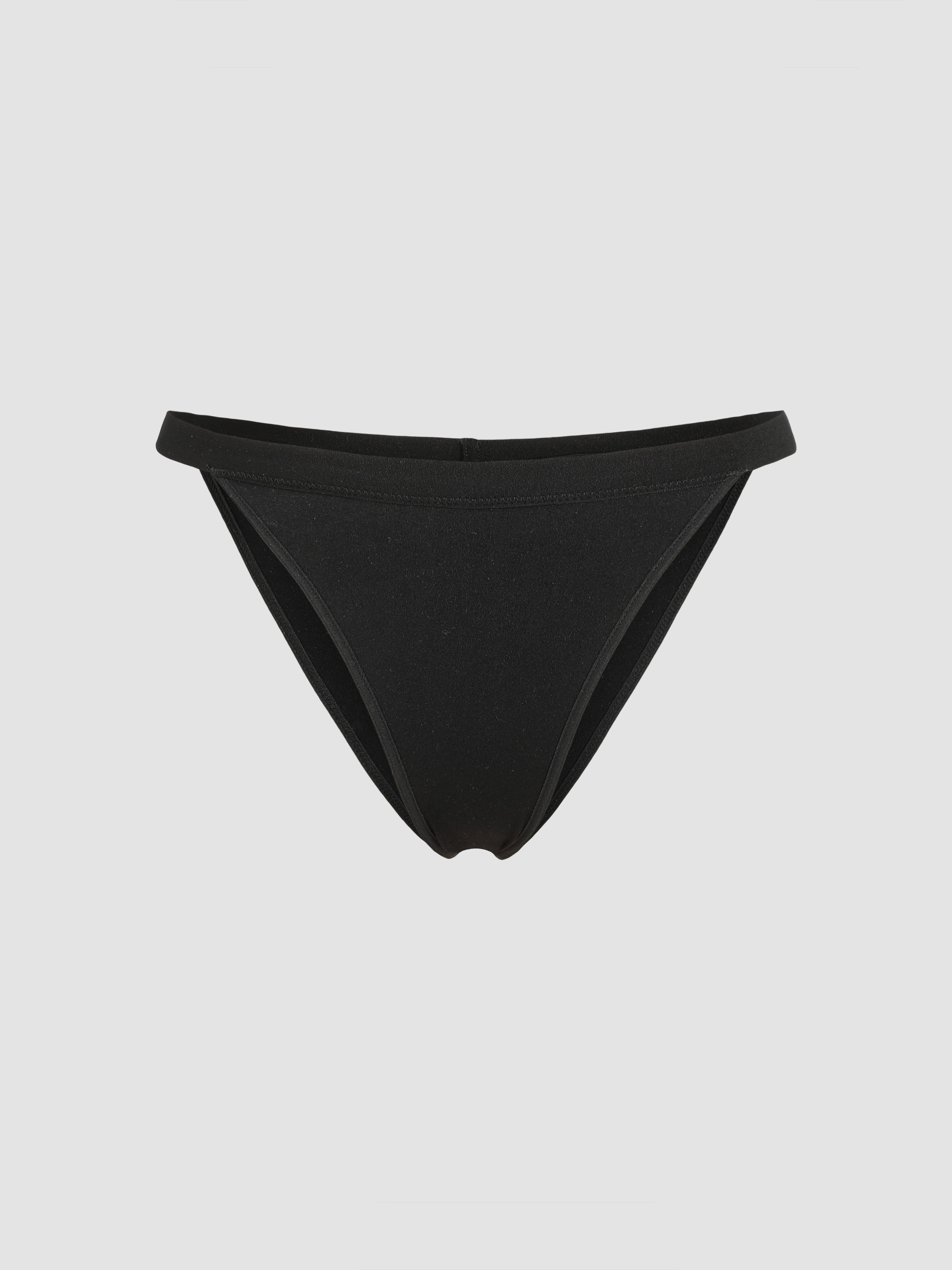 Solid Low Waist Brief - Cider