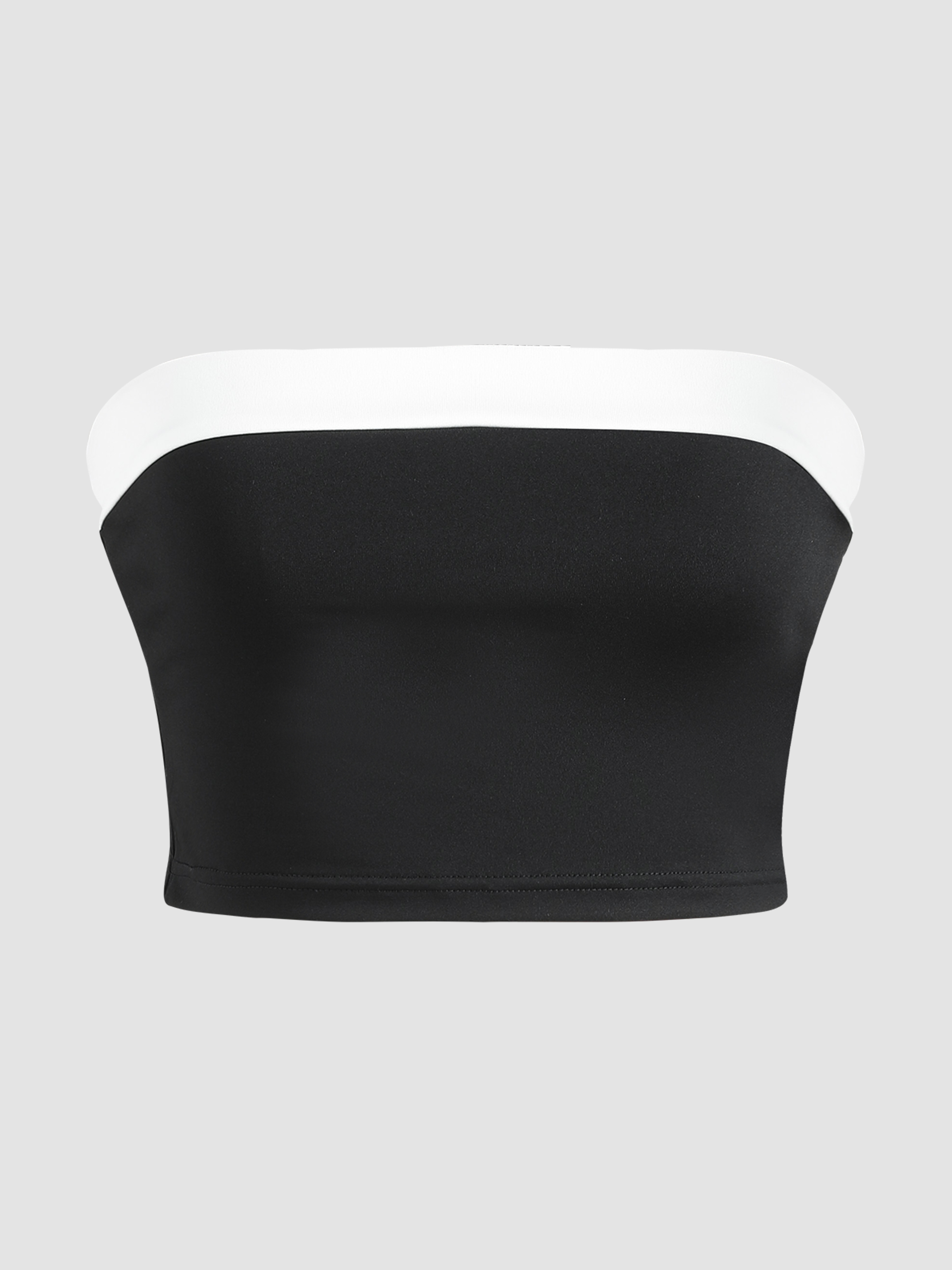 Jersey Strapless Tube Top For Party/Clubbing Music Festival/Live House