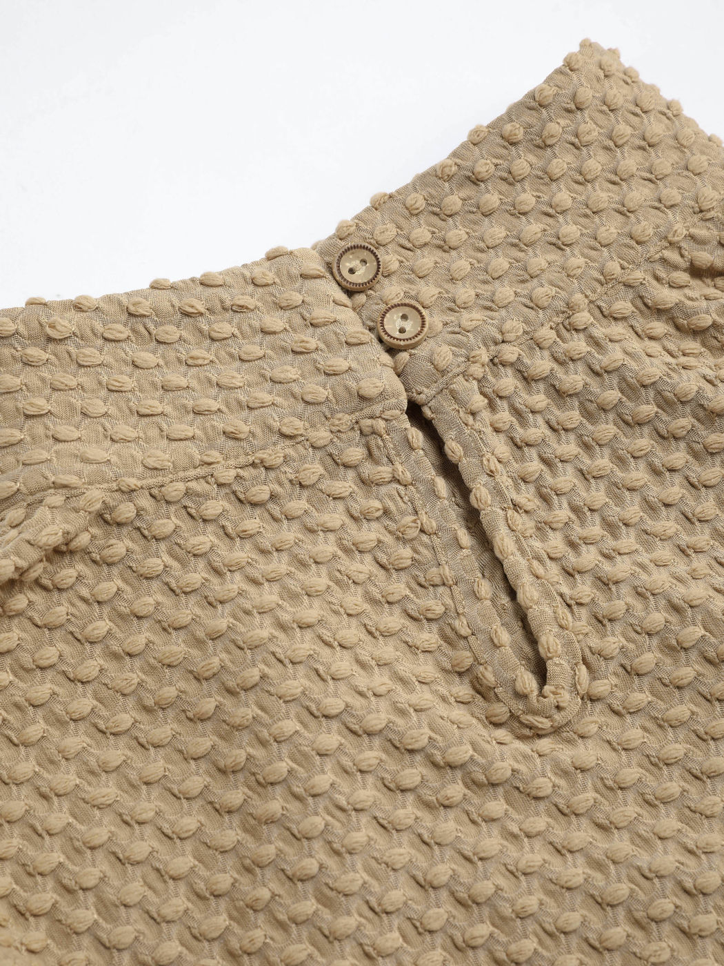 Woven Solid Cut Out High Neck Crop Top For School Gym/Sports