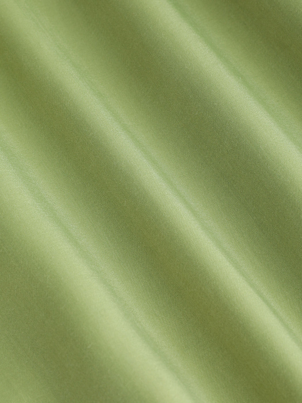 Satin Solid Ruffle Midi Dress - Cider