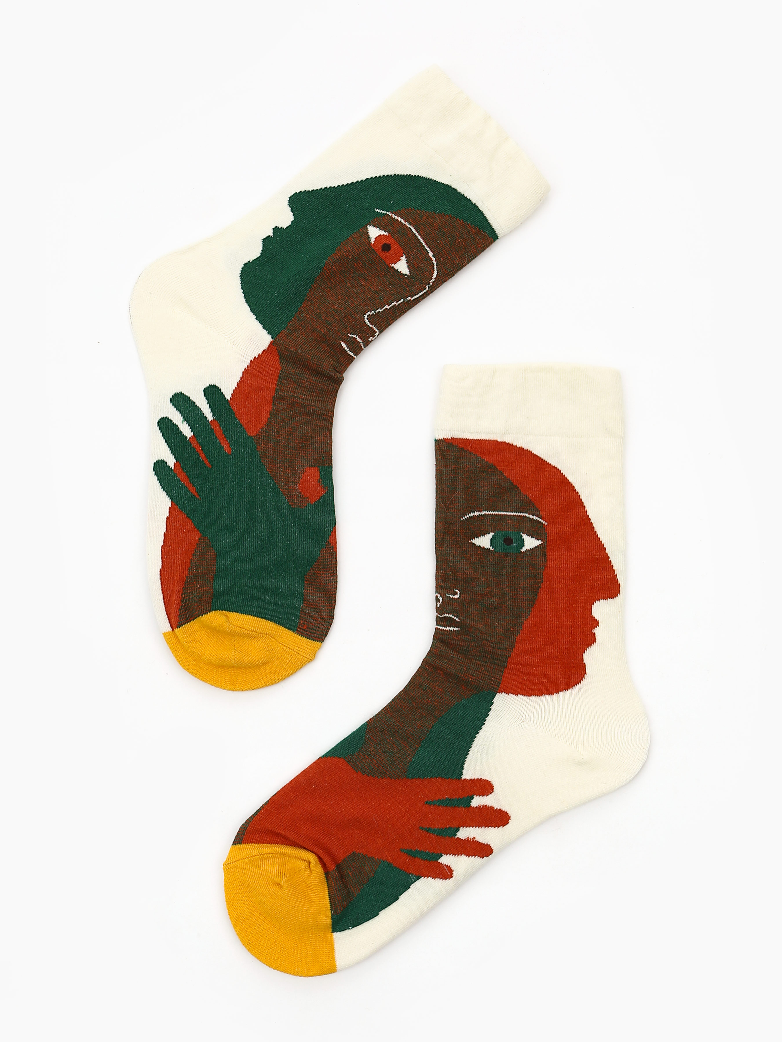 Figure Pattern Socks For Vacation Holiday