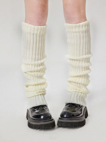Knit Solid Leg Warmers