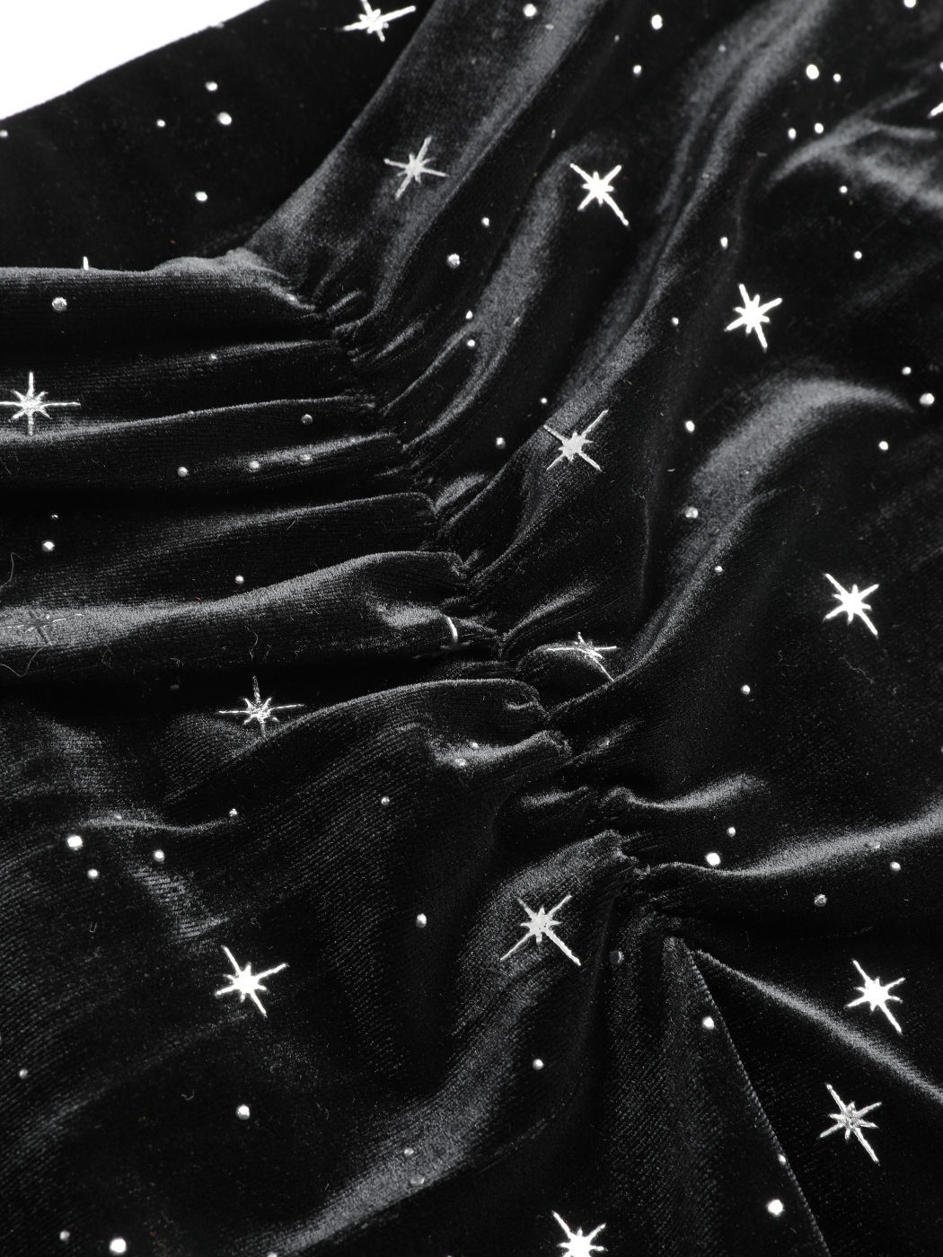 Velvet Velvet Star High Waist Ruched Mermaid Skirt For Date