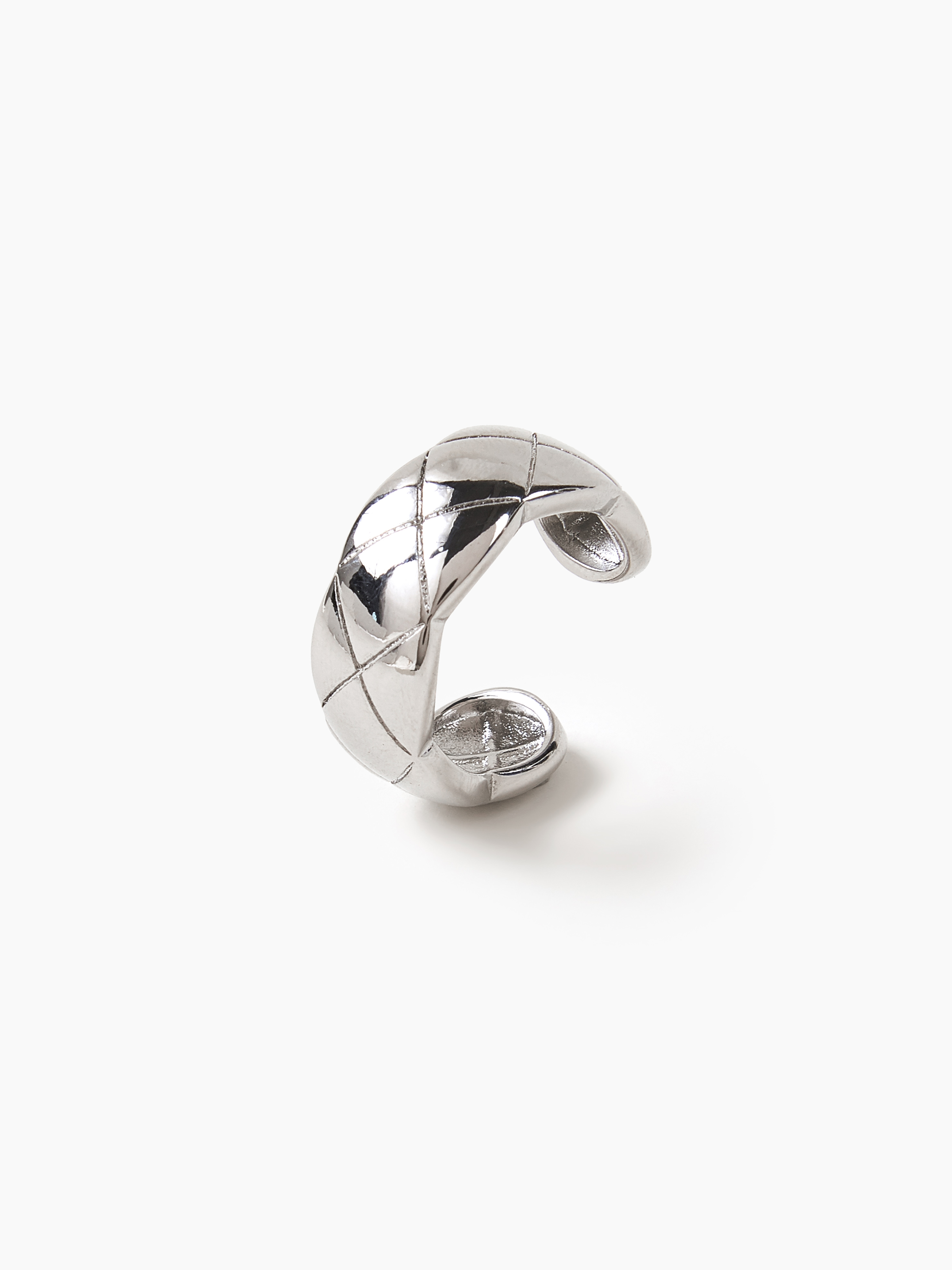 Metal Decor Cuff Ring - Cider