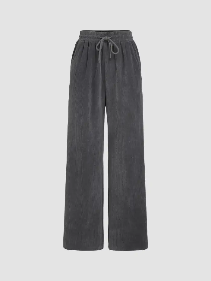 drawstring school trousers