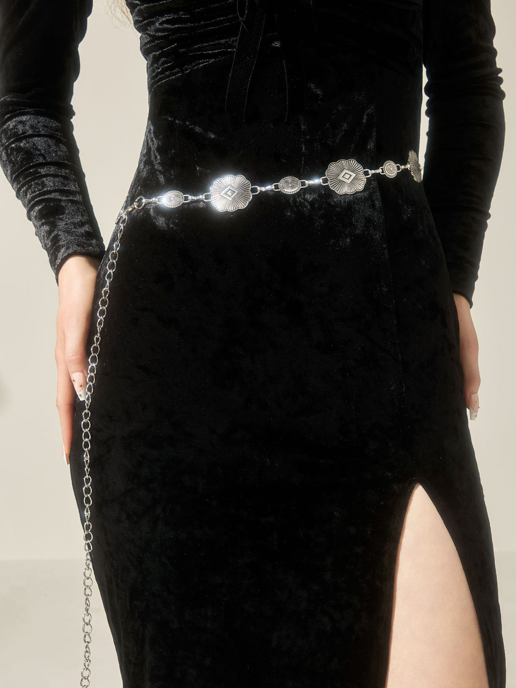 Floral Decor Waist Chain For Date Party/Clubbing Wedding