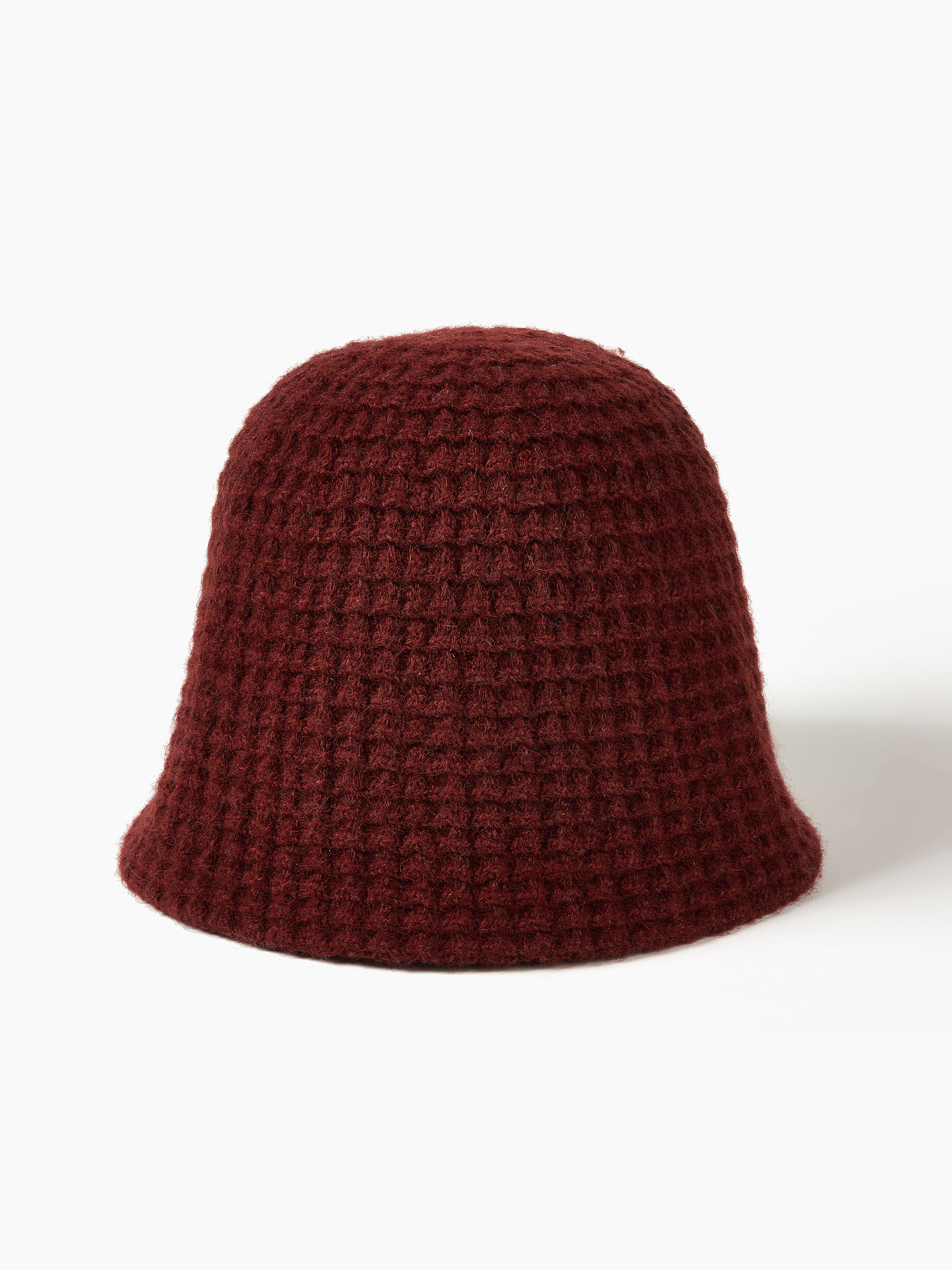 Solid Fuzzy Bucket Hat - Cider