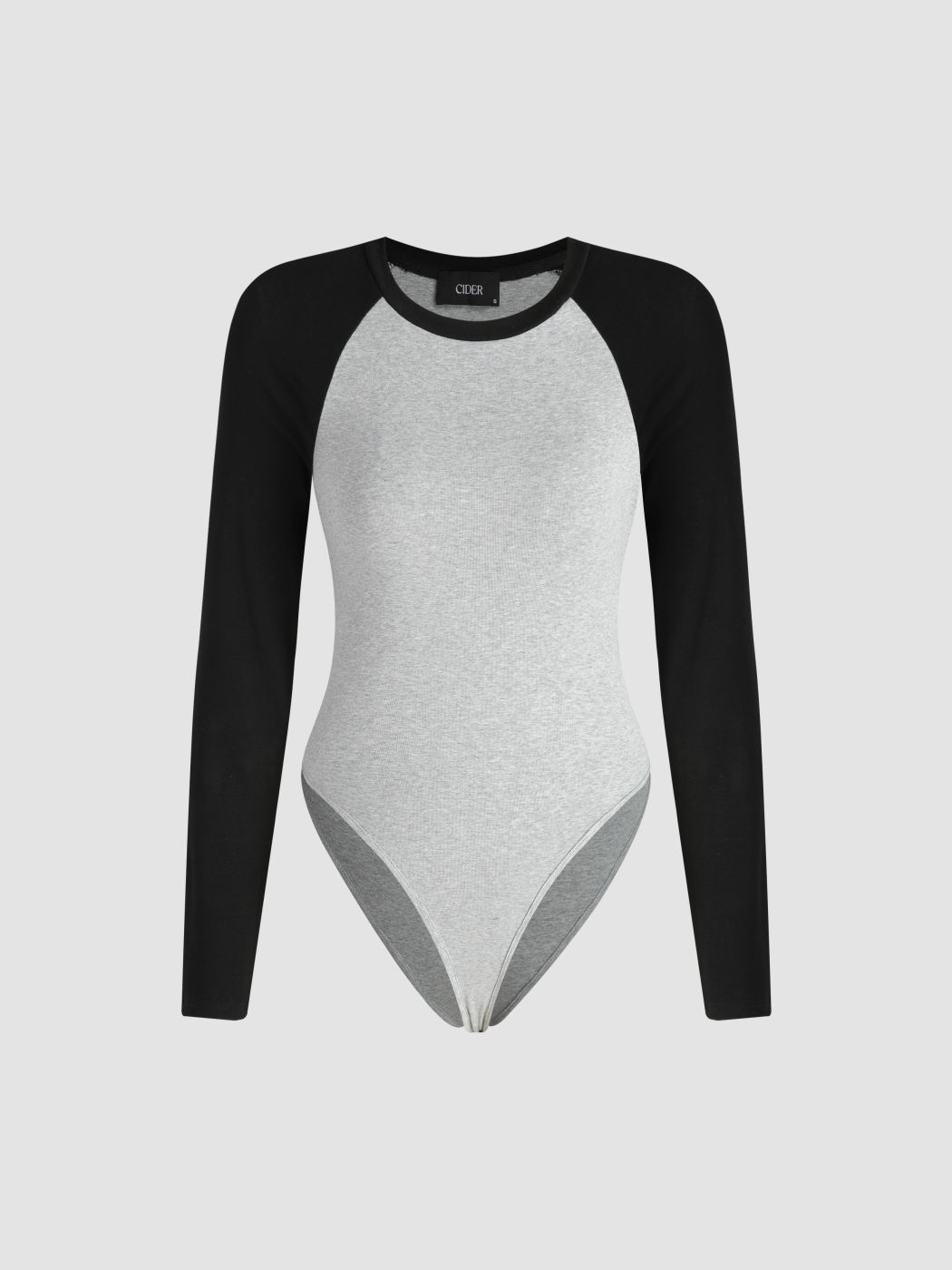Raglan Sleeve Jersey Bodycon Bodysuit For Daily Casual Running