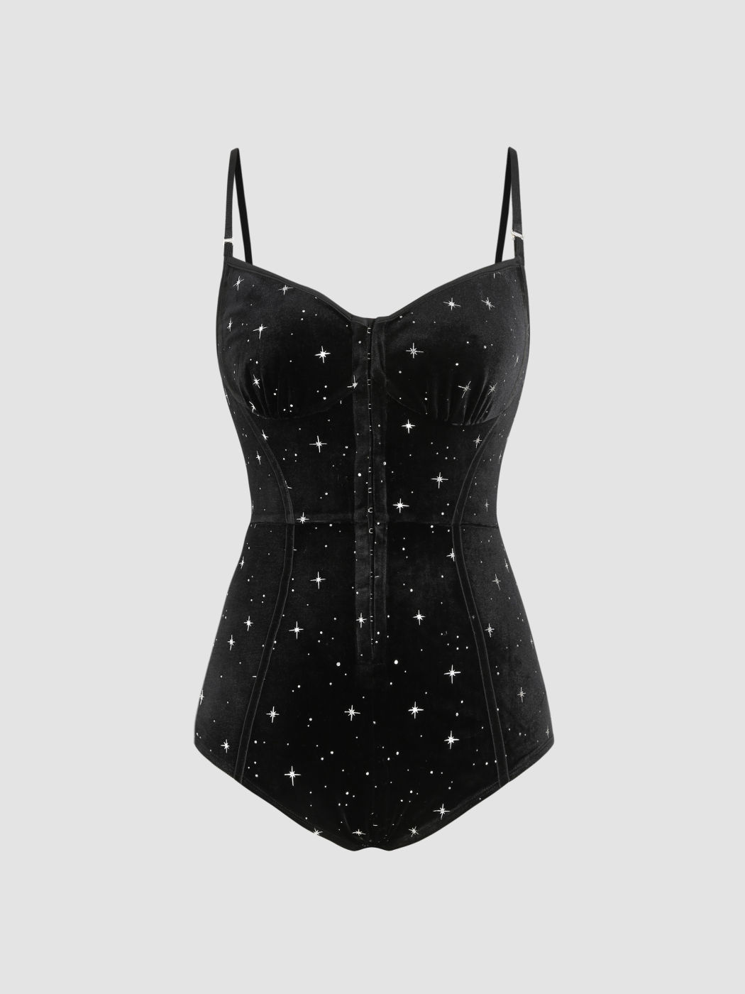 Velvet Sweetheart Star Cami Bodysuit For Party/Clubbing