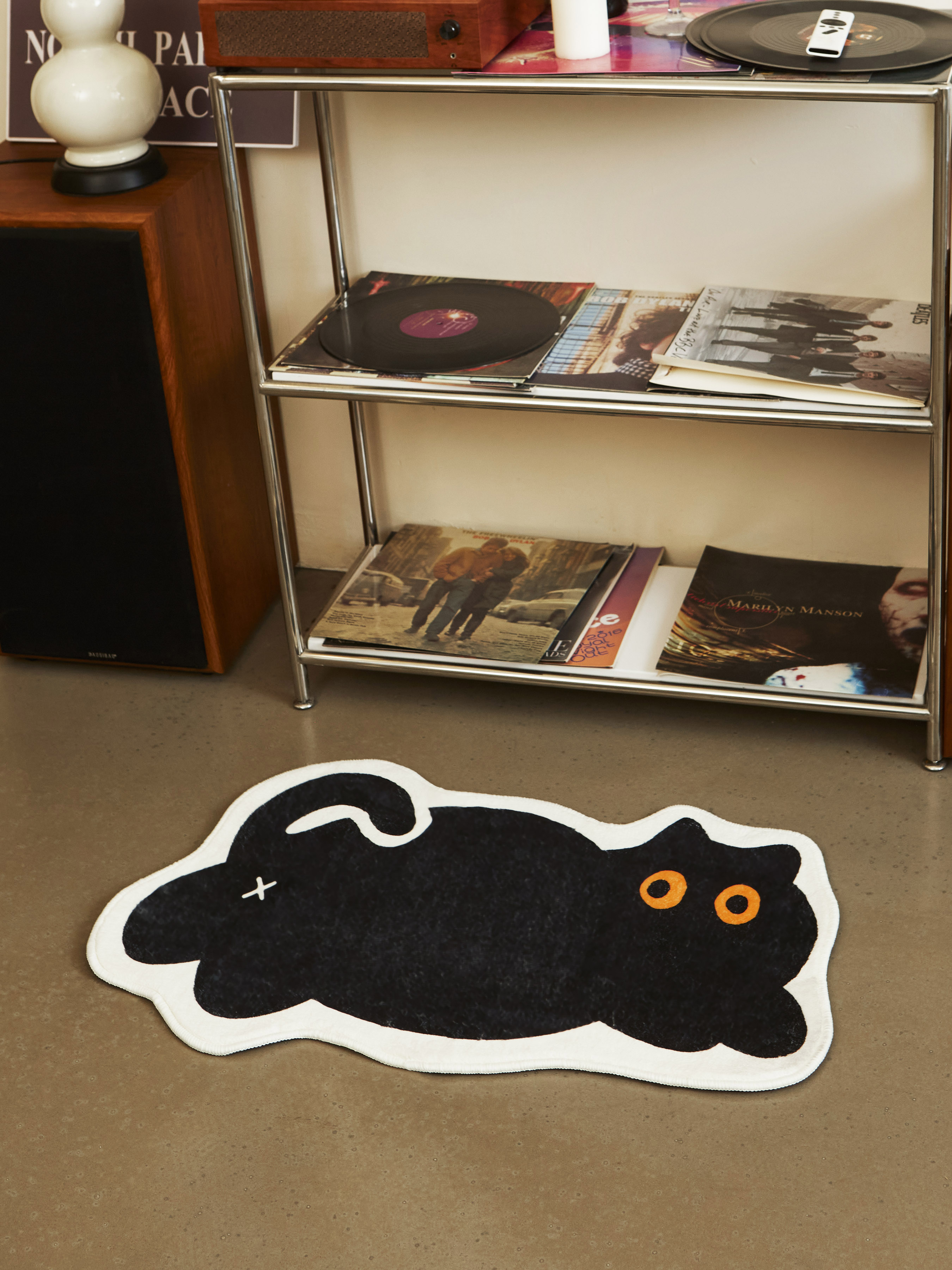 Cat Pattern Washable Rug