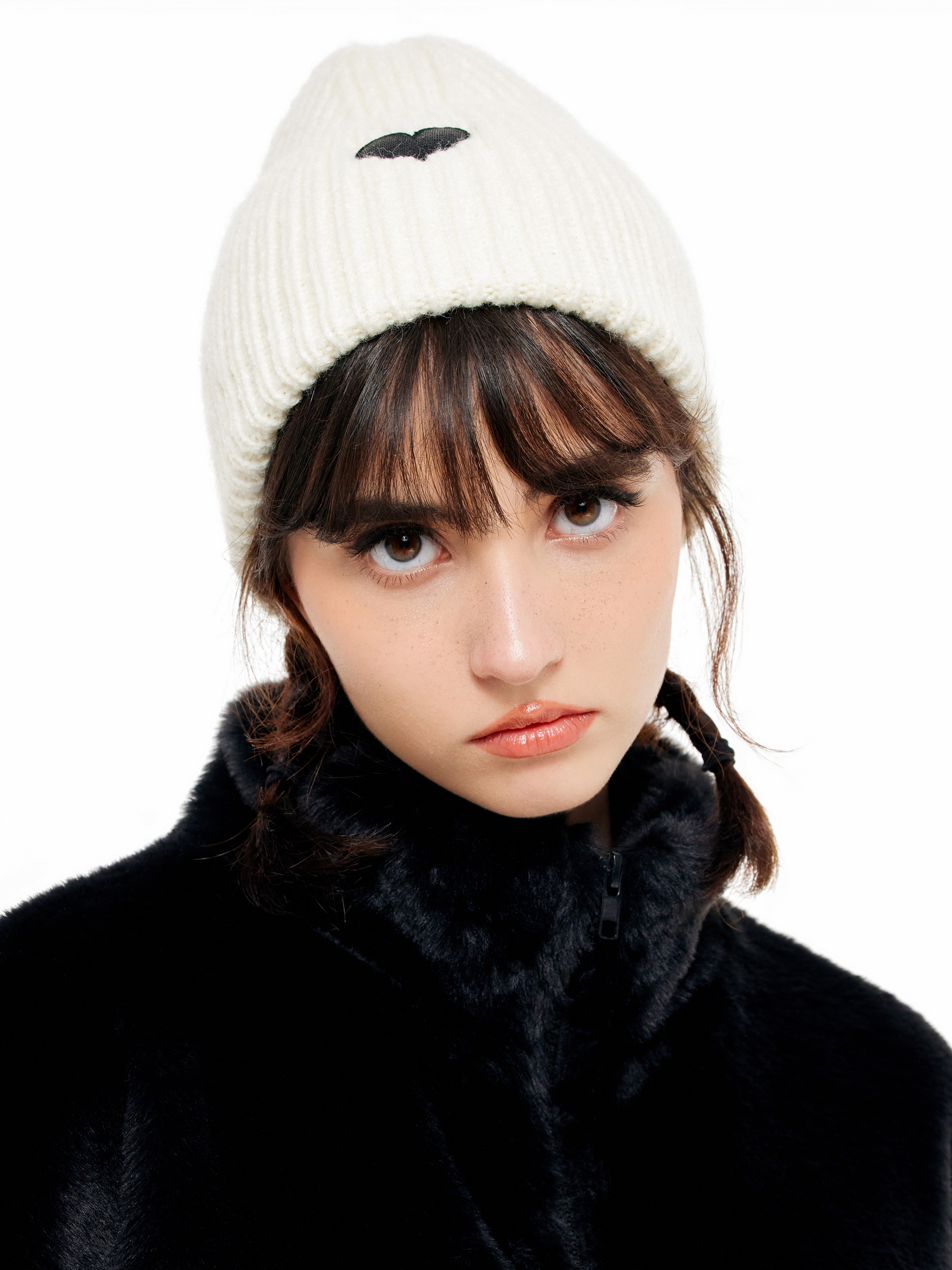 Heart Decor Beanie Hat For School Daily Casual